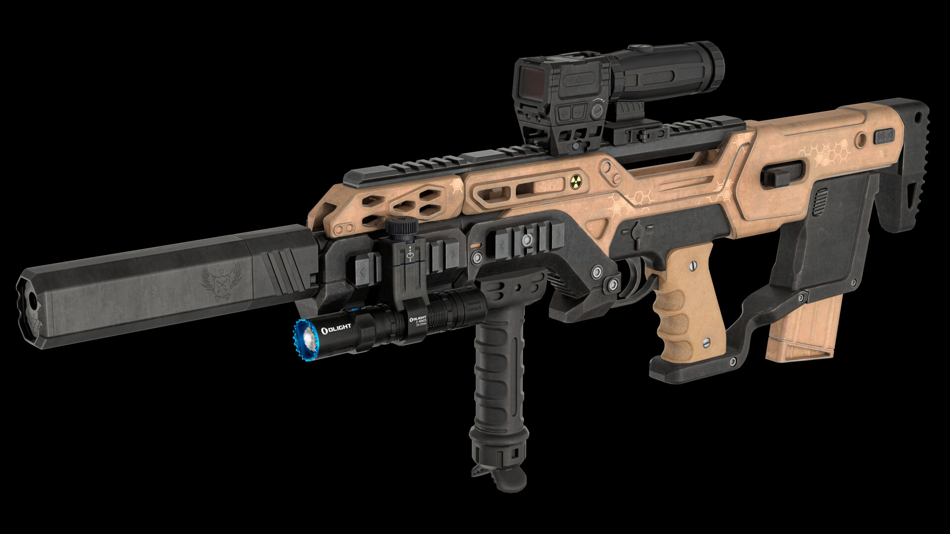 ArtStation - Modular rifle