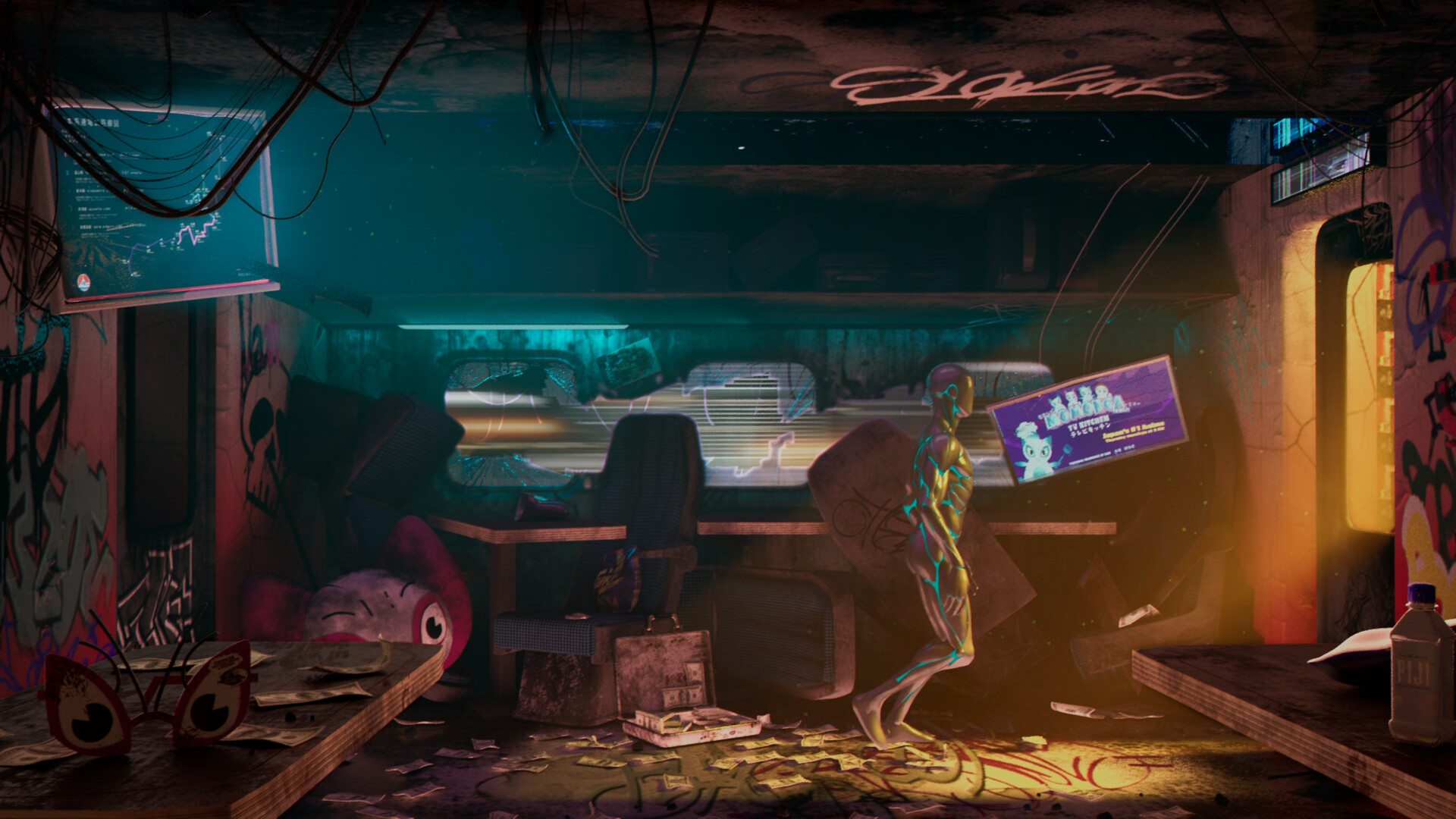 ArtStation - Loop Project - Bullet Train