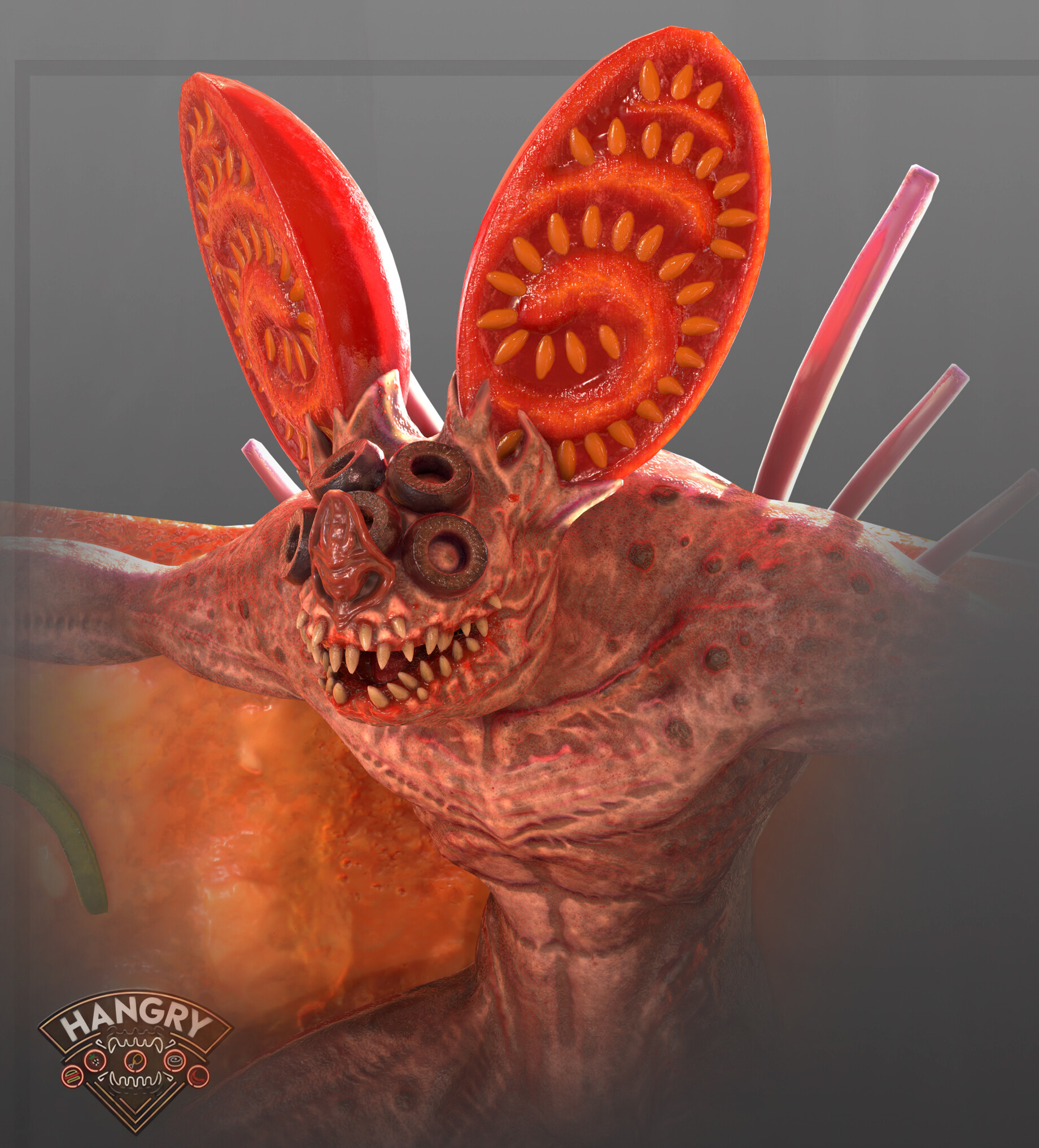 ArtStation - Pizza Bat