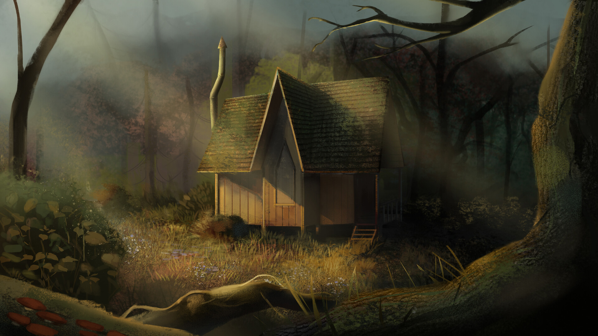 ArtStation - The Shrine - animated short