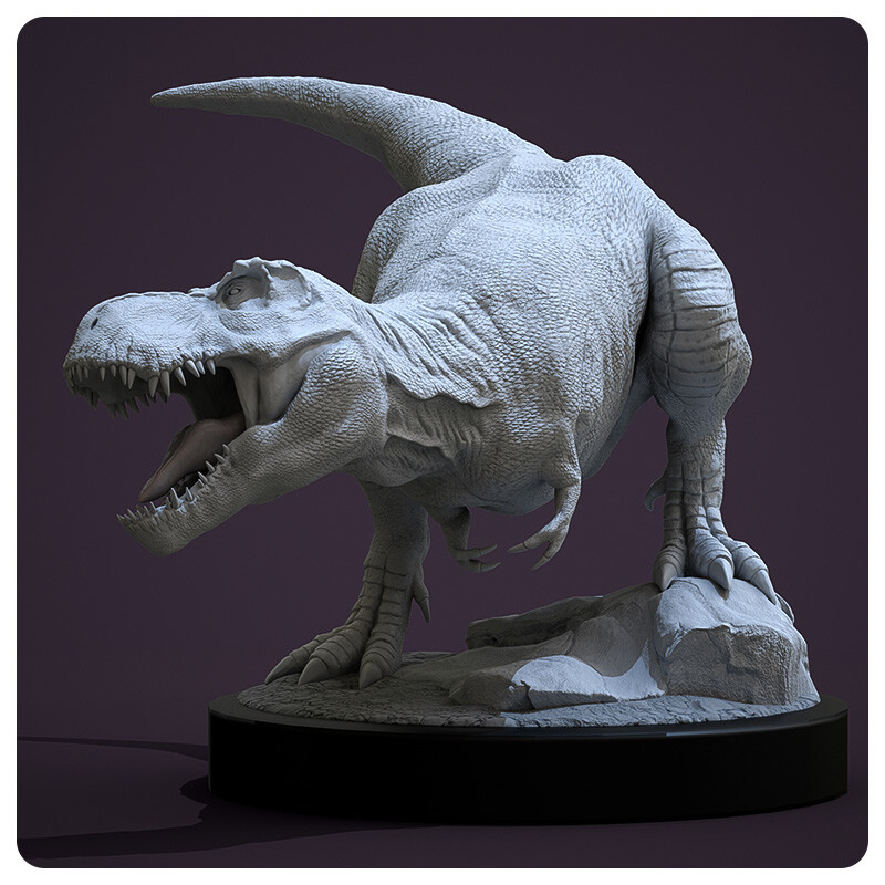 ArtStation - T Rex