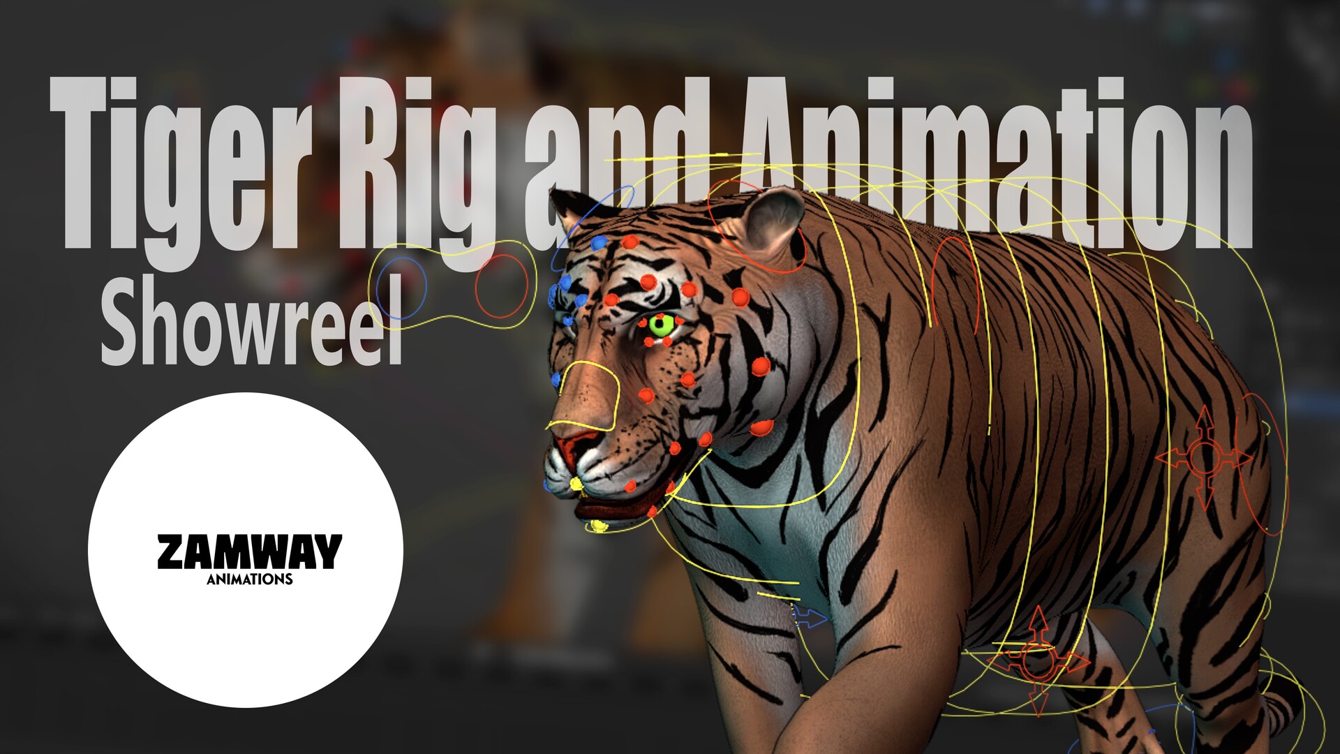 ArtStation - Tiger Jump Animation