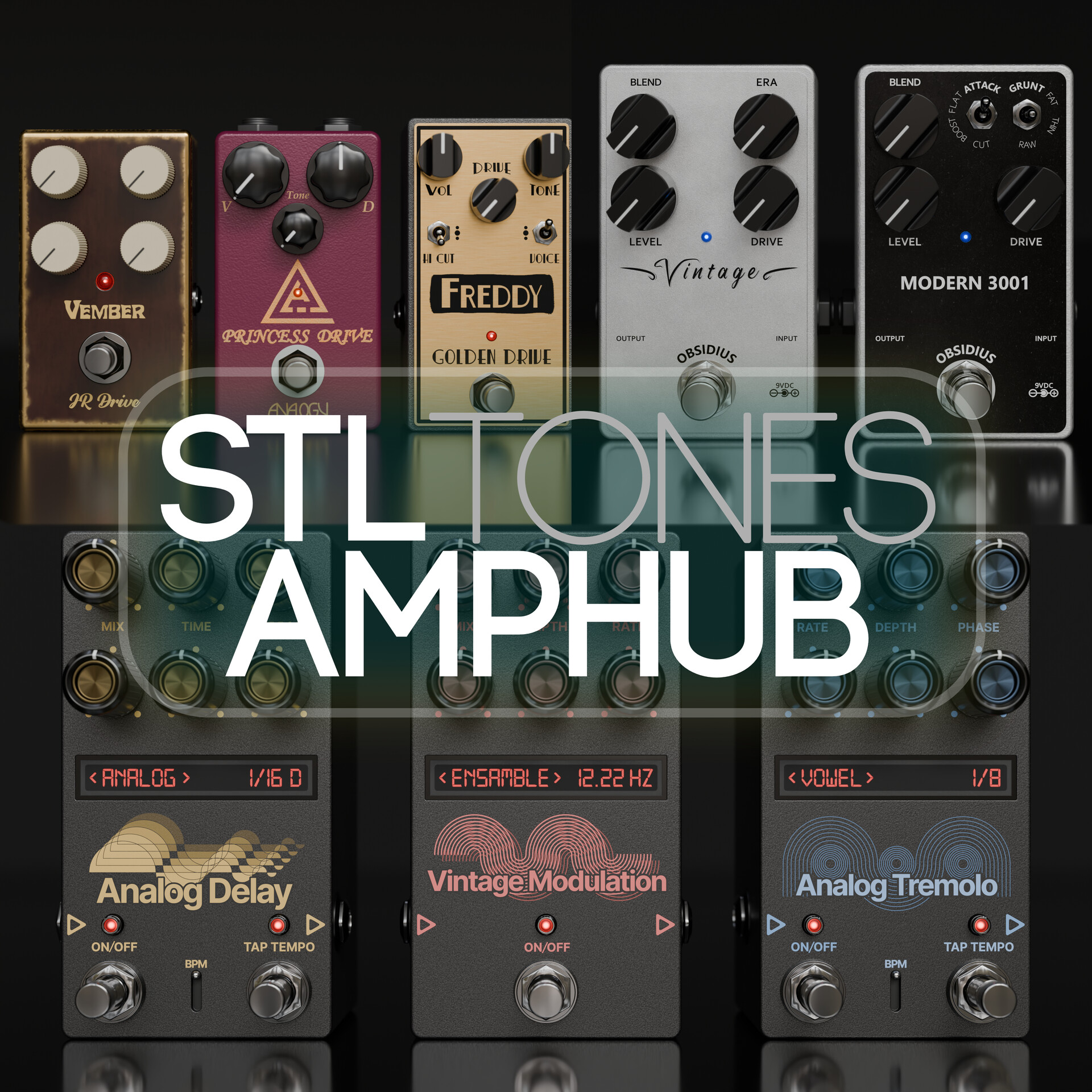 ArtStation - AmpHub Pedals