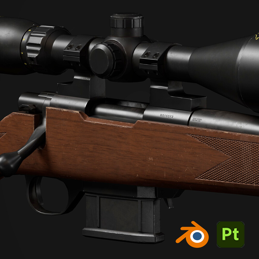 ArtStation - Howa Hunting Rifle
