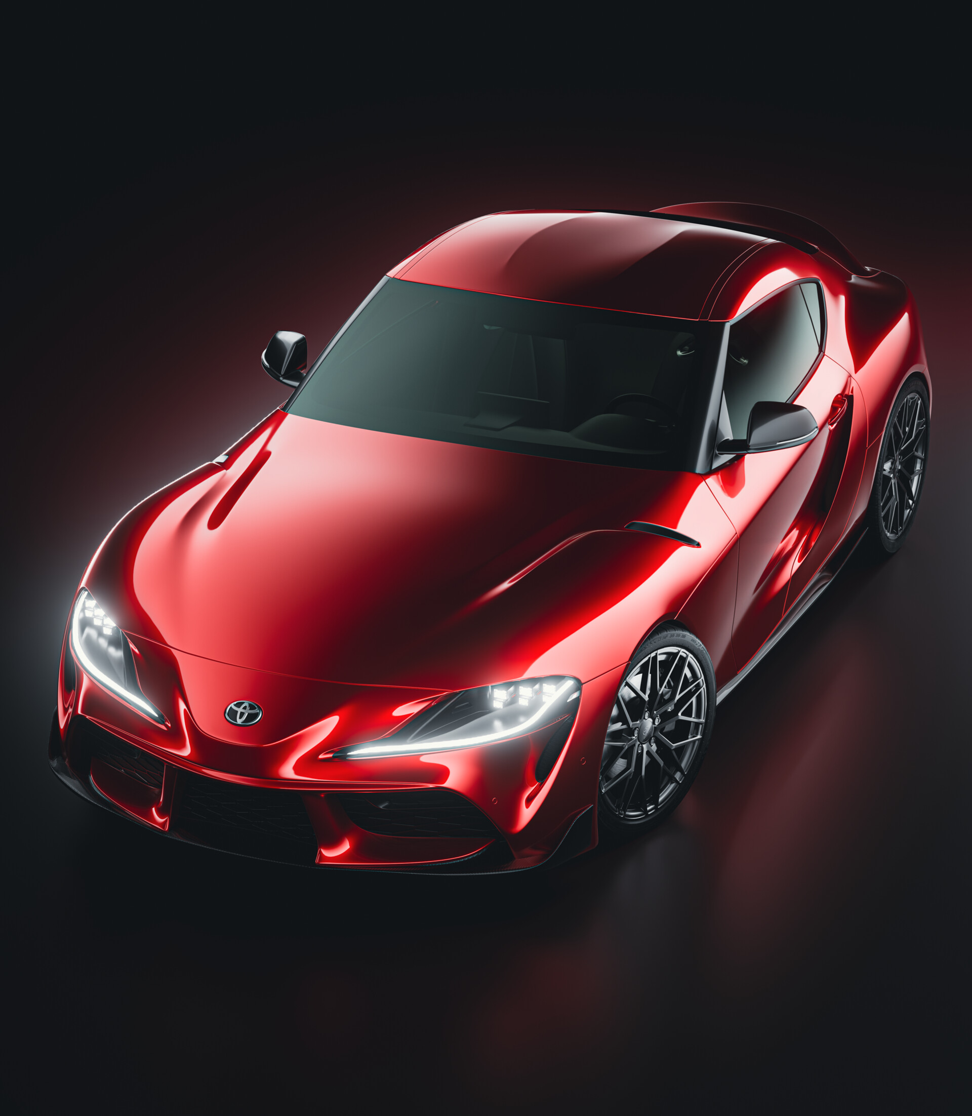 ArtStation - Toyota Supra GR - Modeling & Animation & Lighting
