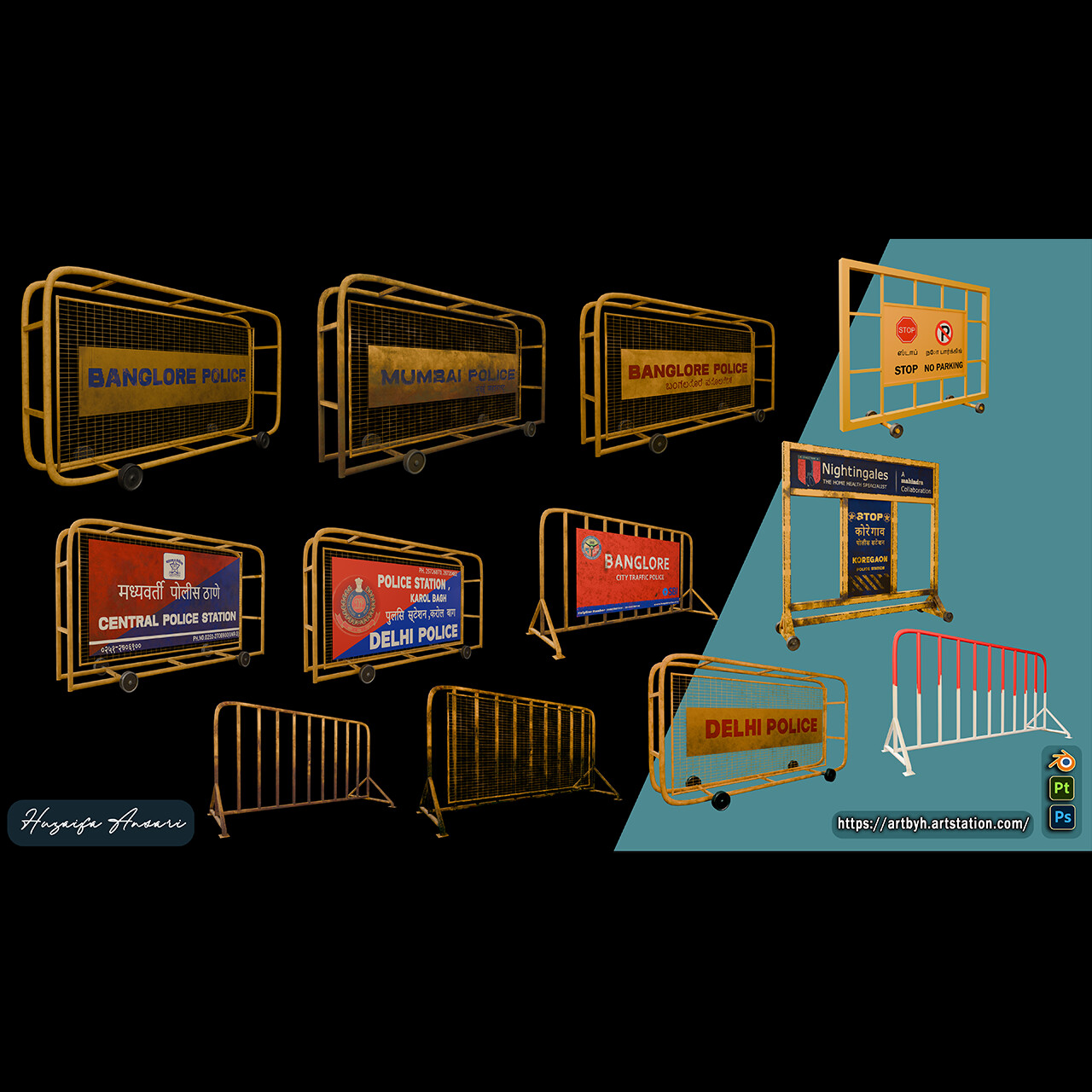 ArtStation - Barricades