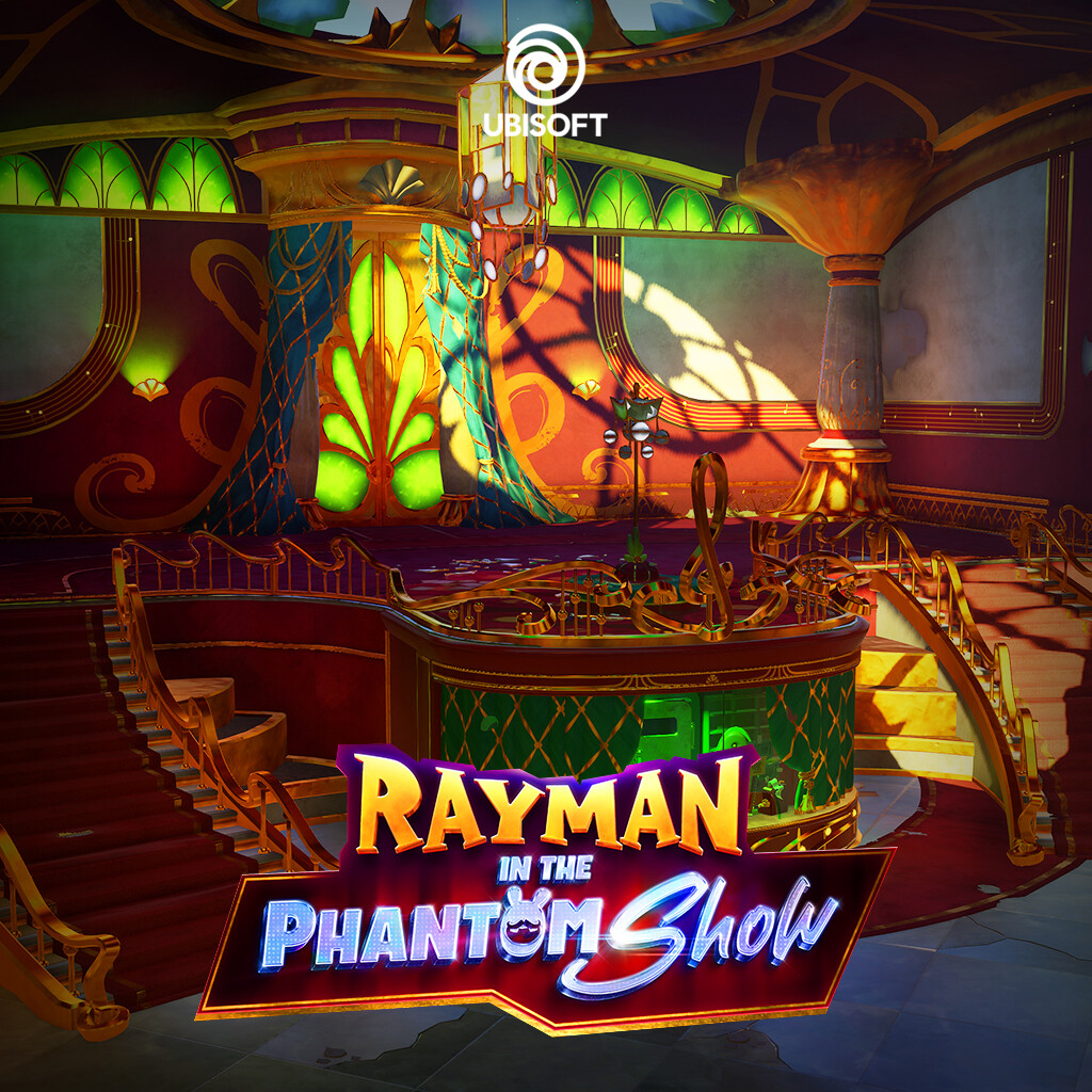 ArtStation - RAYMAN 'In The Phantom Show' 3D Environments