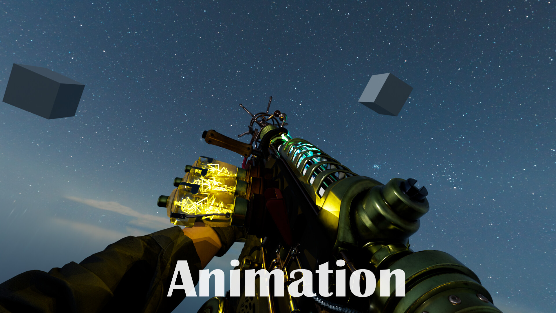 ArtStation - Weapon Animation - WunderWaffe DG-2 Fan Animation