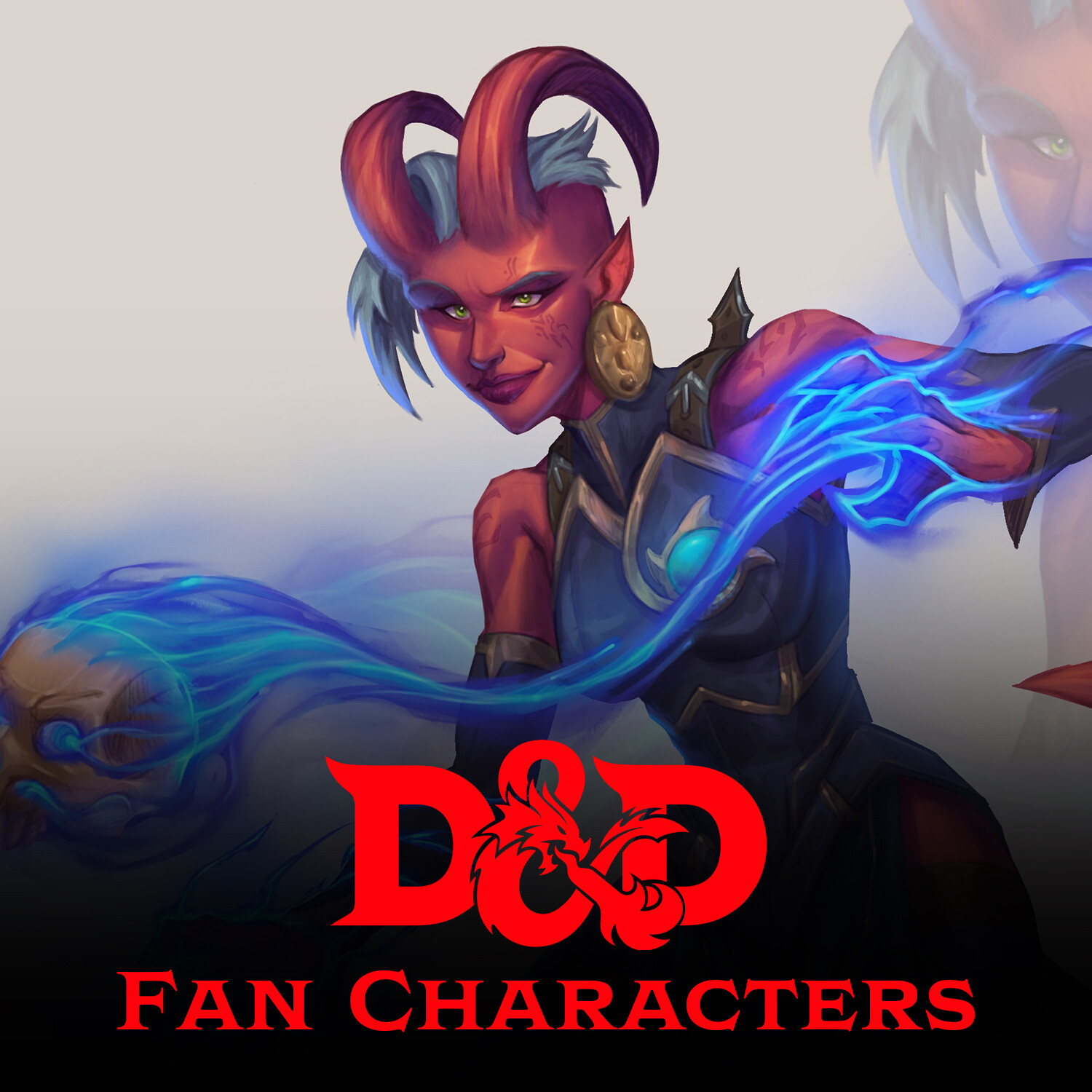 ArtStation - Anilia | Asmodeus Tiefling Warlock for DnD