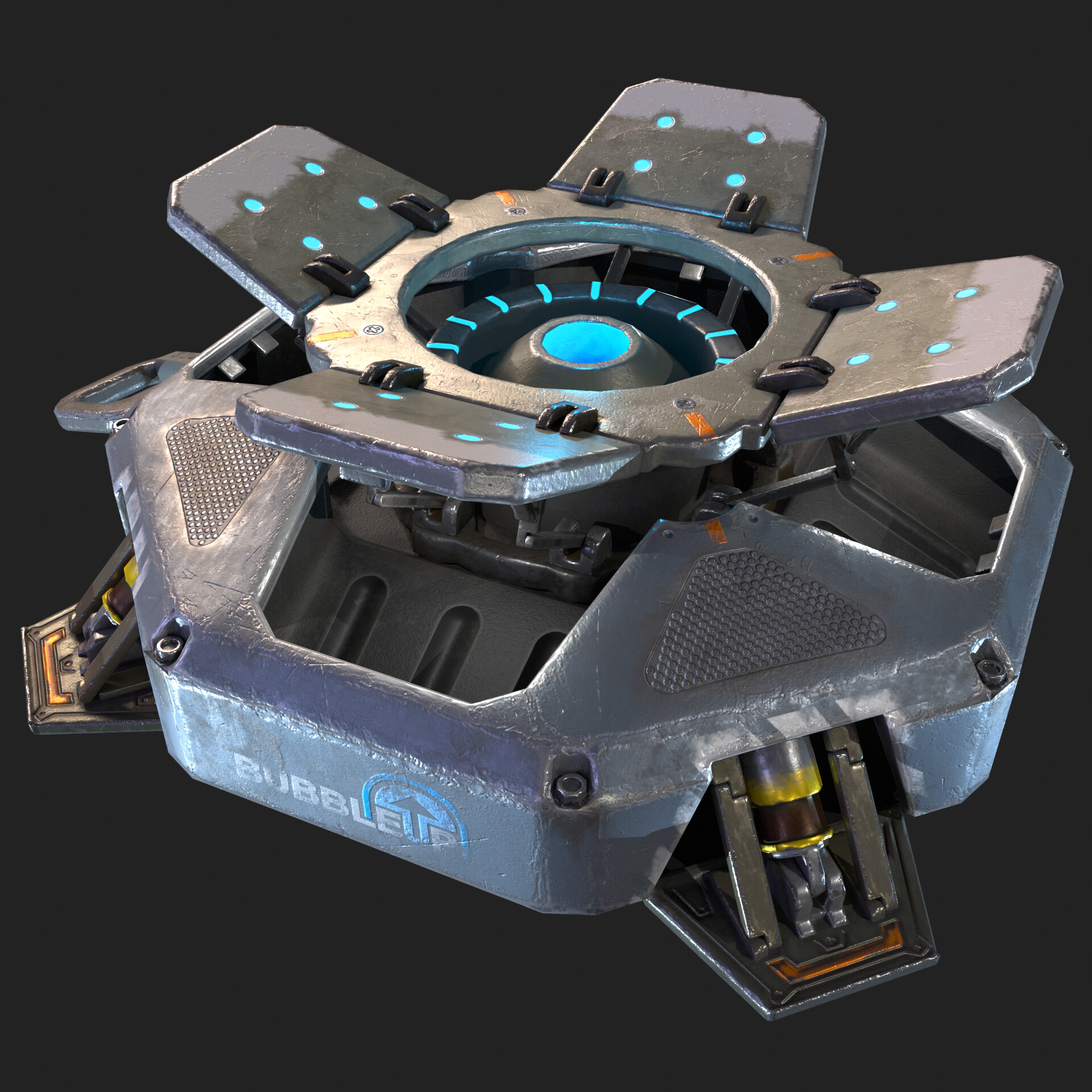 ArtStation - Gibraltar Shield Disc