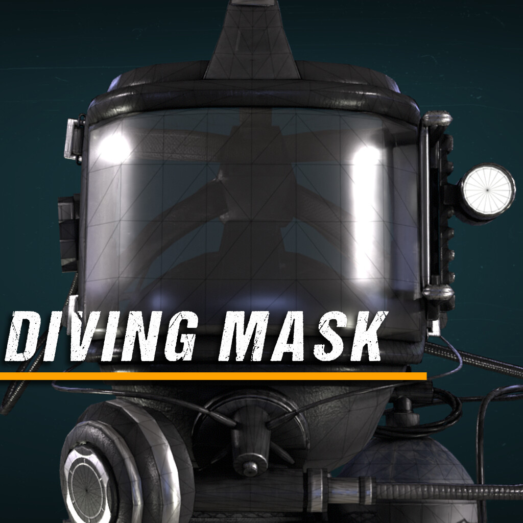 ArtStation - Diving Mask