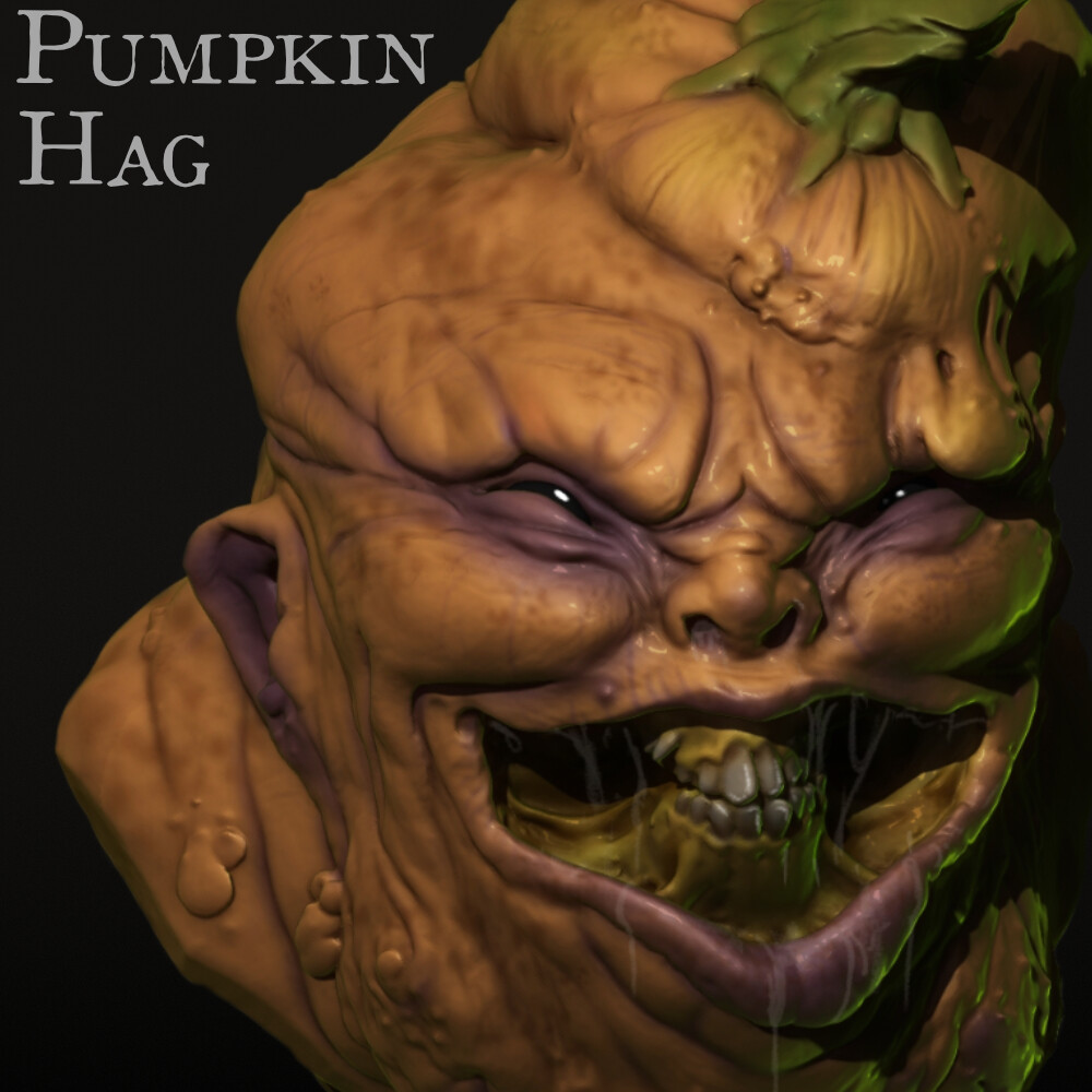 ArtStation - The Pumpkin Hag