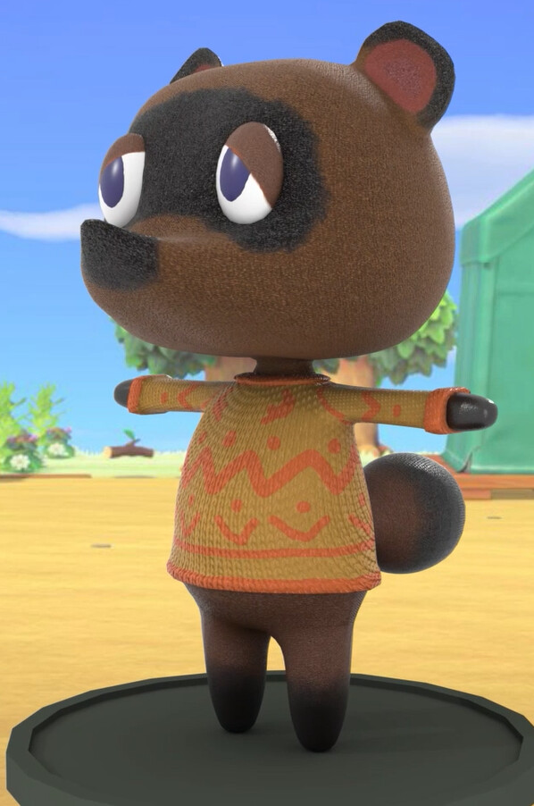 ArtStation - Tom Nook 3D Model