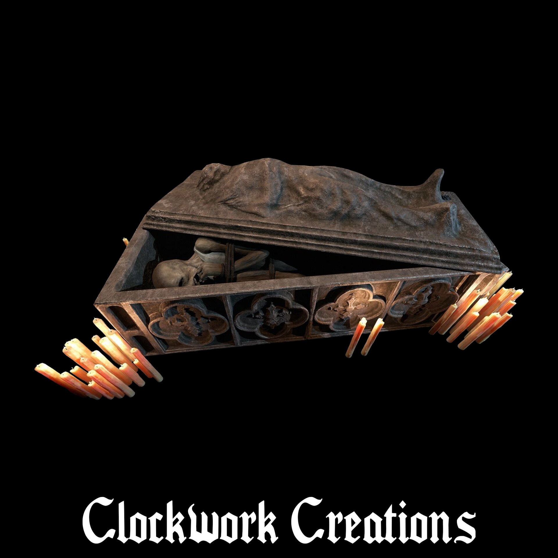 ArtStation - Gothic Crypt with Mummy