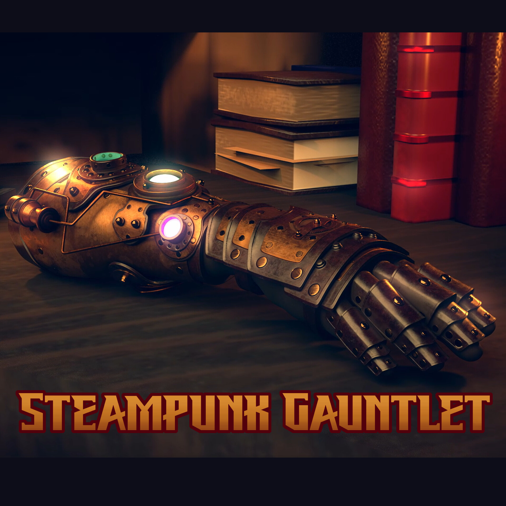 ArtStation - Steampunk Gauntlet