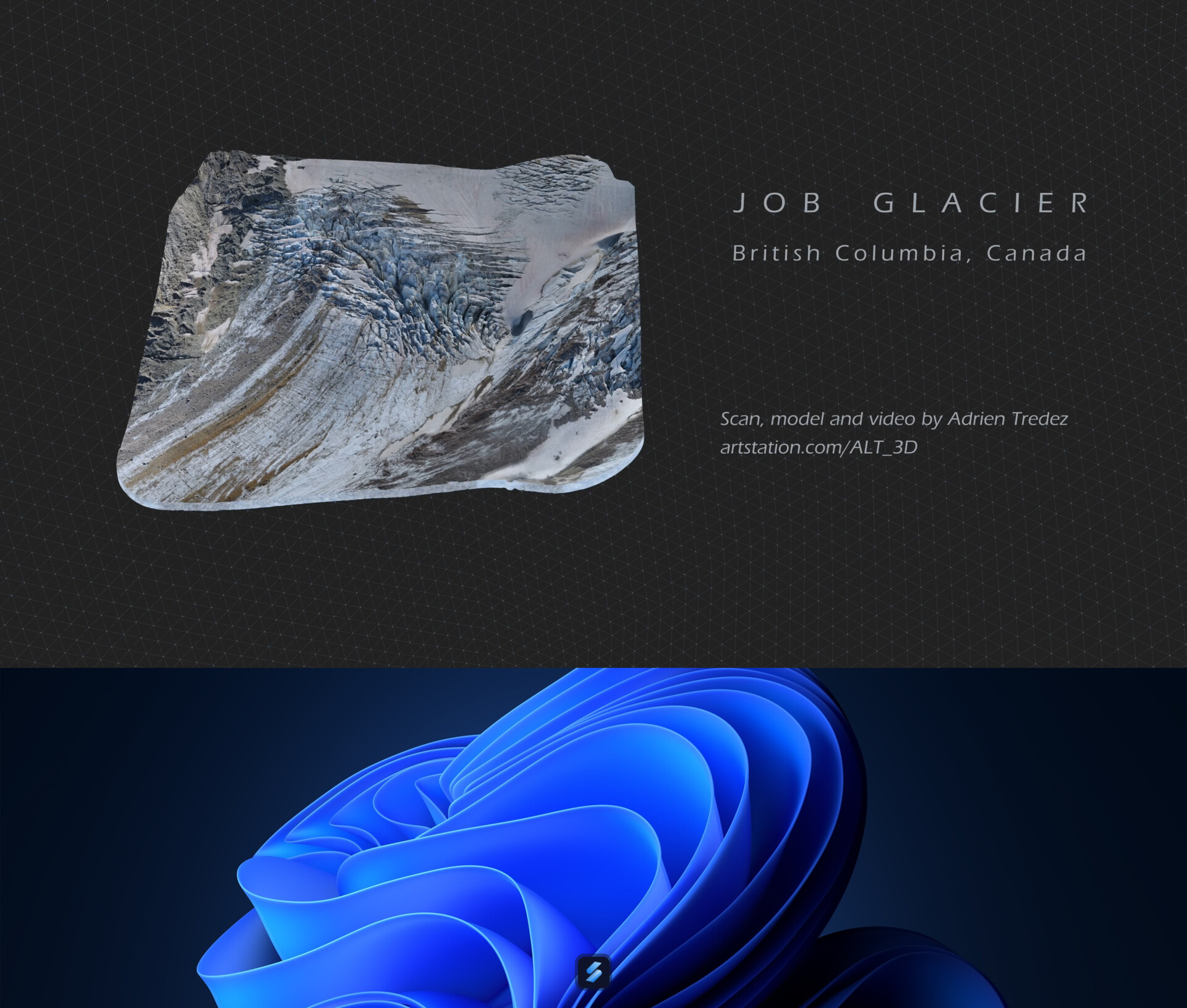 ArtStation - 3D Glacier Photogrammetry