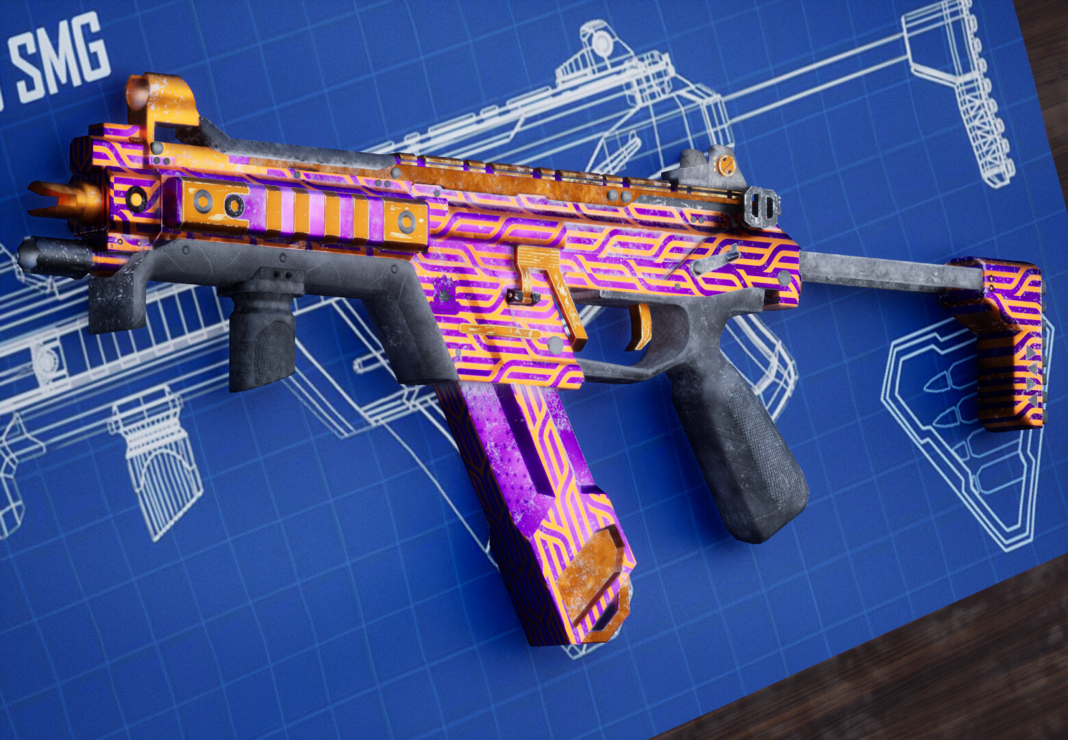 ArtStation - Apex Legends R-99 SMG