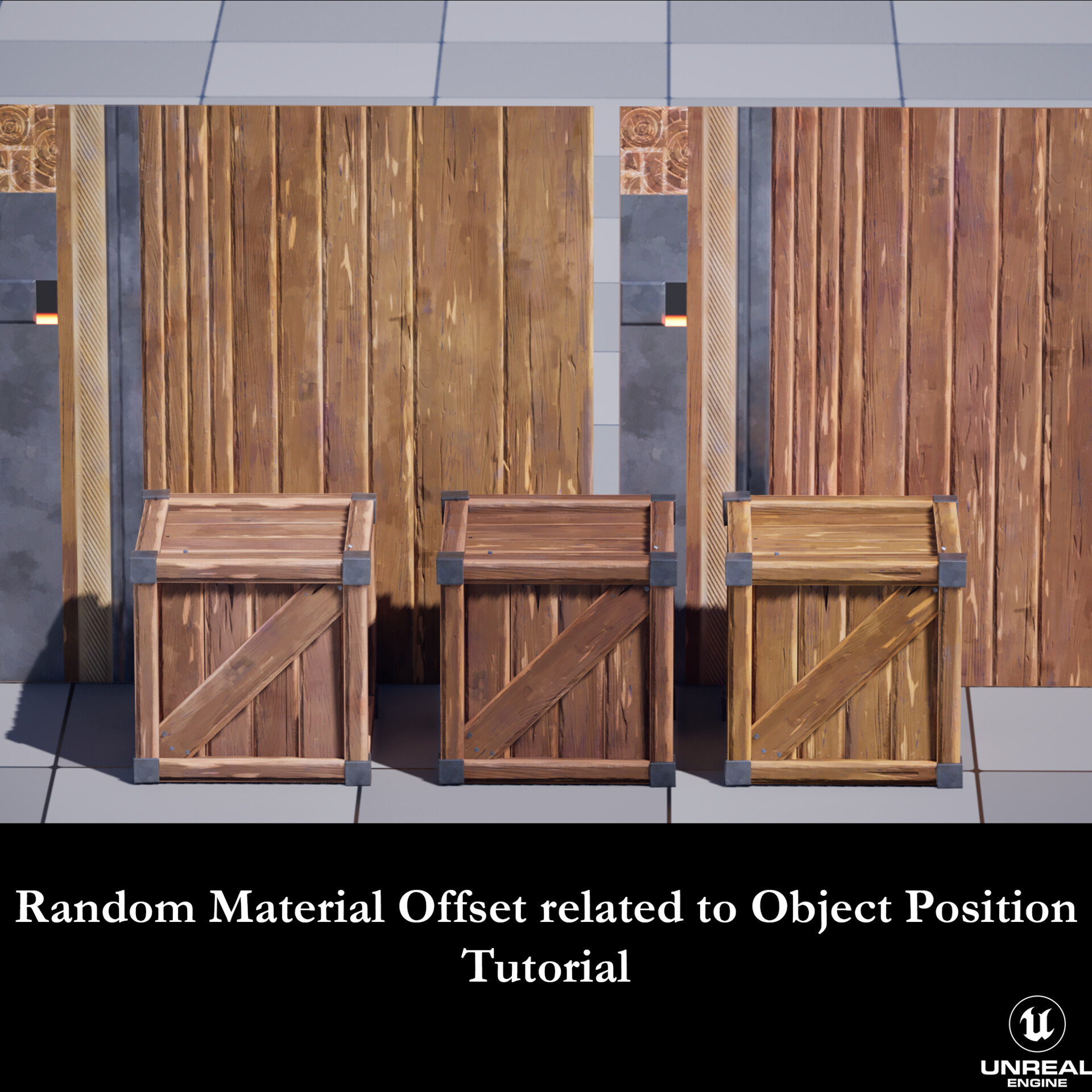 ArtStation - Random Offset related to Object Position