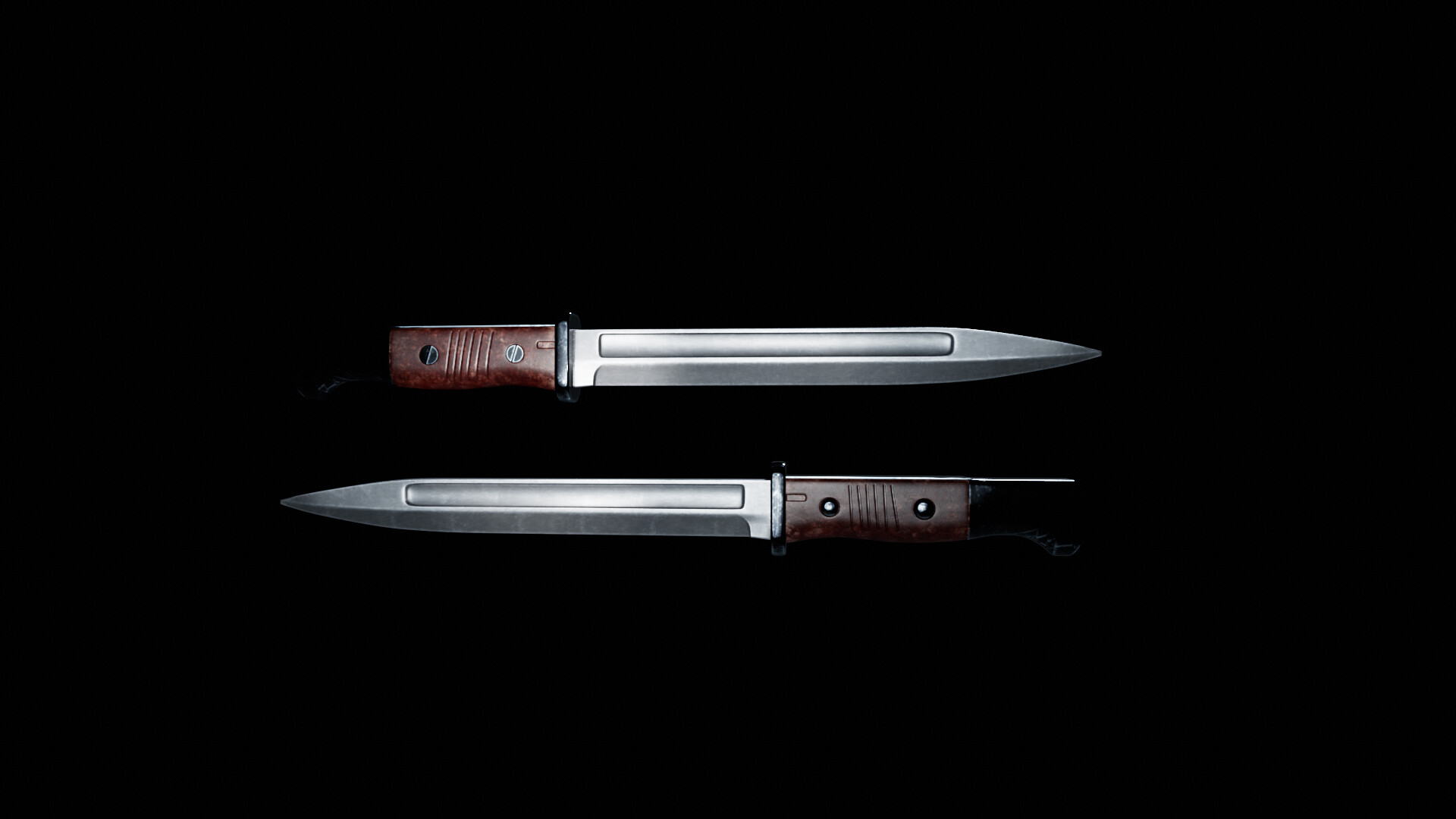 ArtStation - AK-47 type bayonet