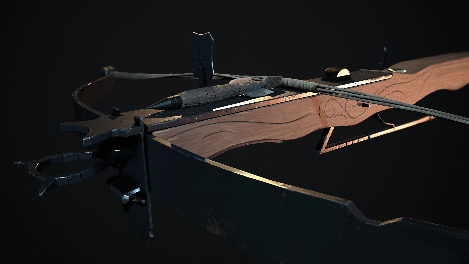 ArtStation - Medieval Crossbow