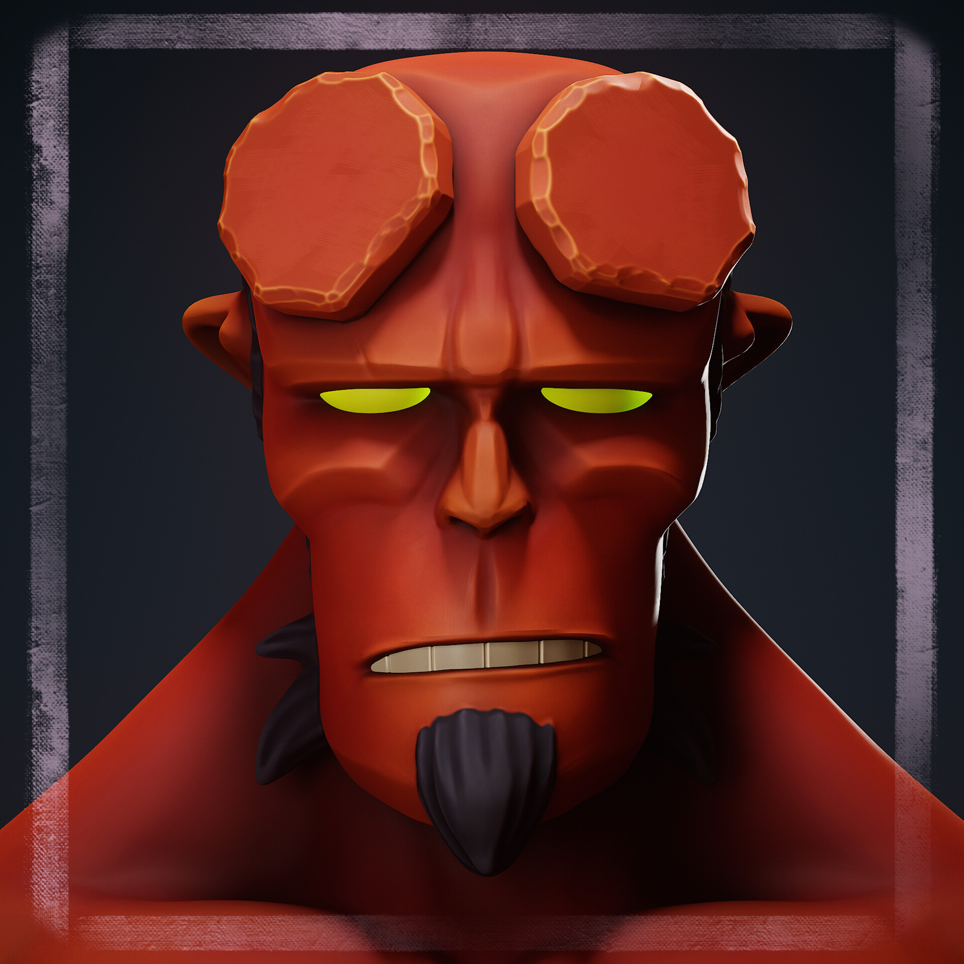 ArtStation - Hellboy fanart, Comix, Stylized