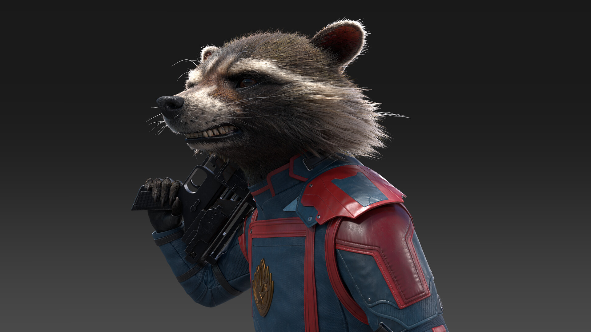 ArtStation - Rocket Raccoon Fanart - Guardian of the Galaxy 3