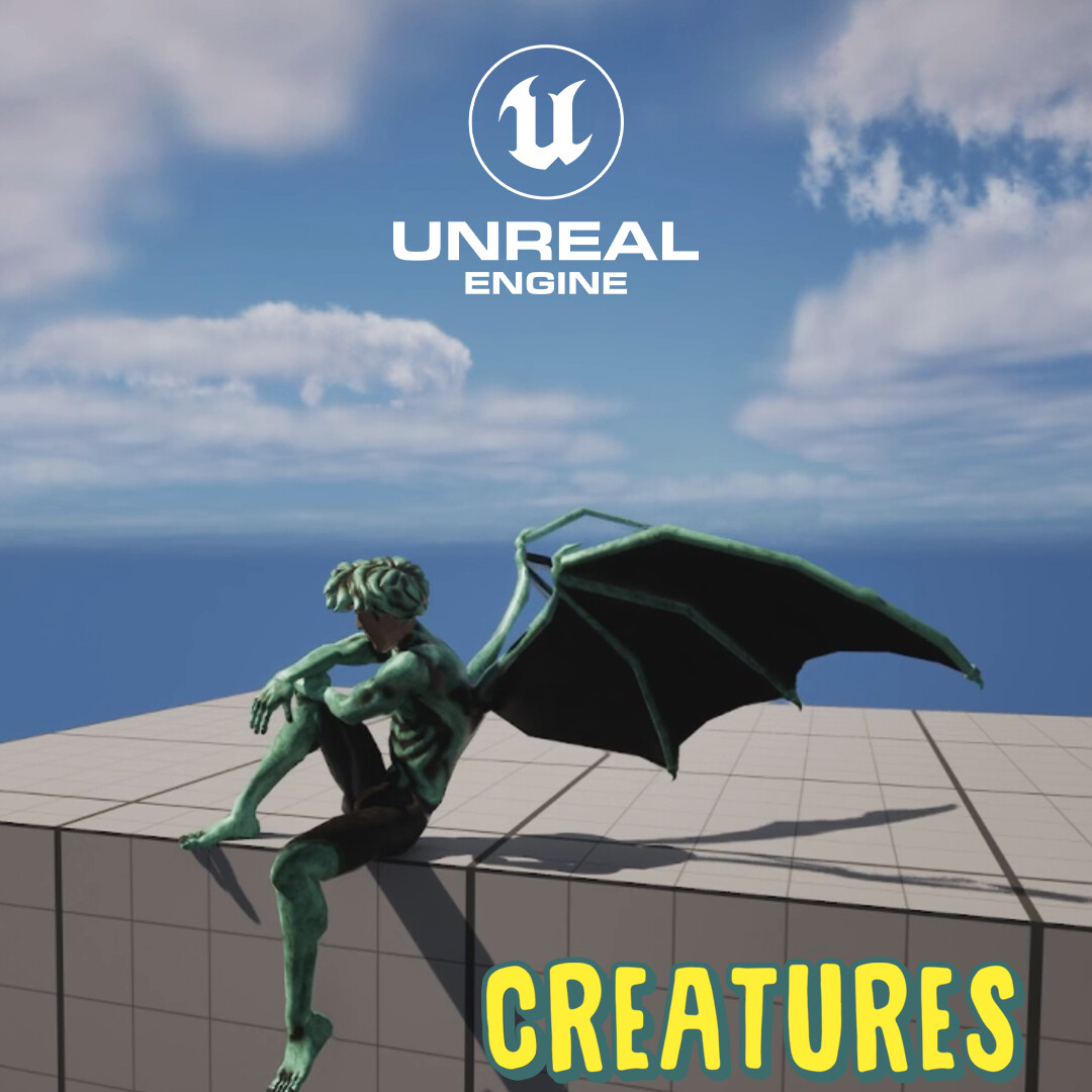 ArtStation - Testing Creatures in Unreal Engine