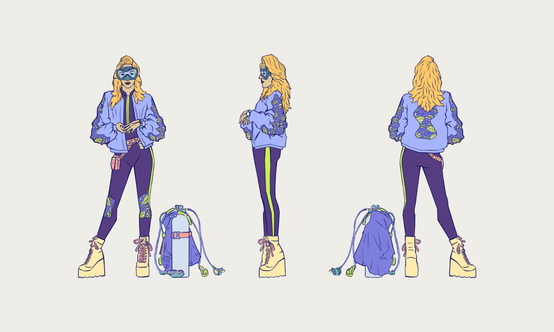 ArtStation - Character Design - FEM