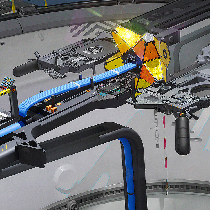 ArtStation - SYCARIS Part II: Quantum Computer Room