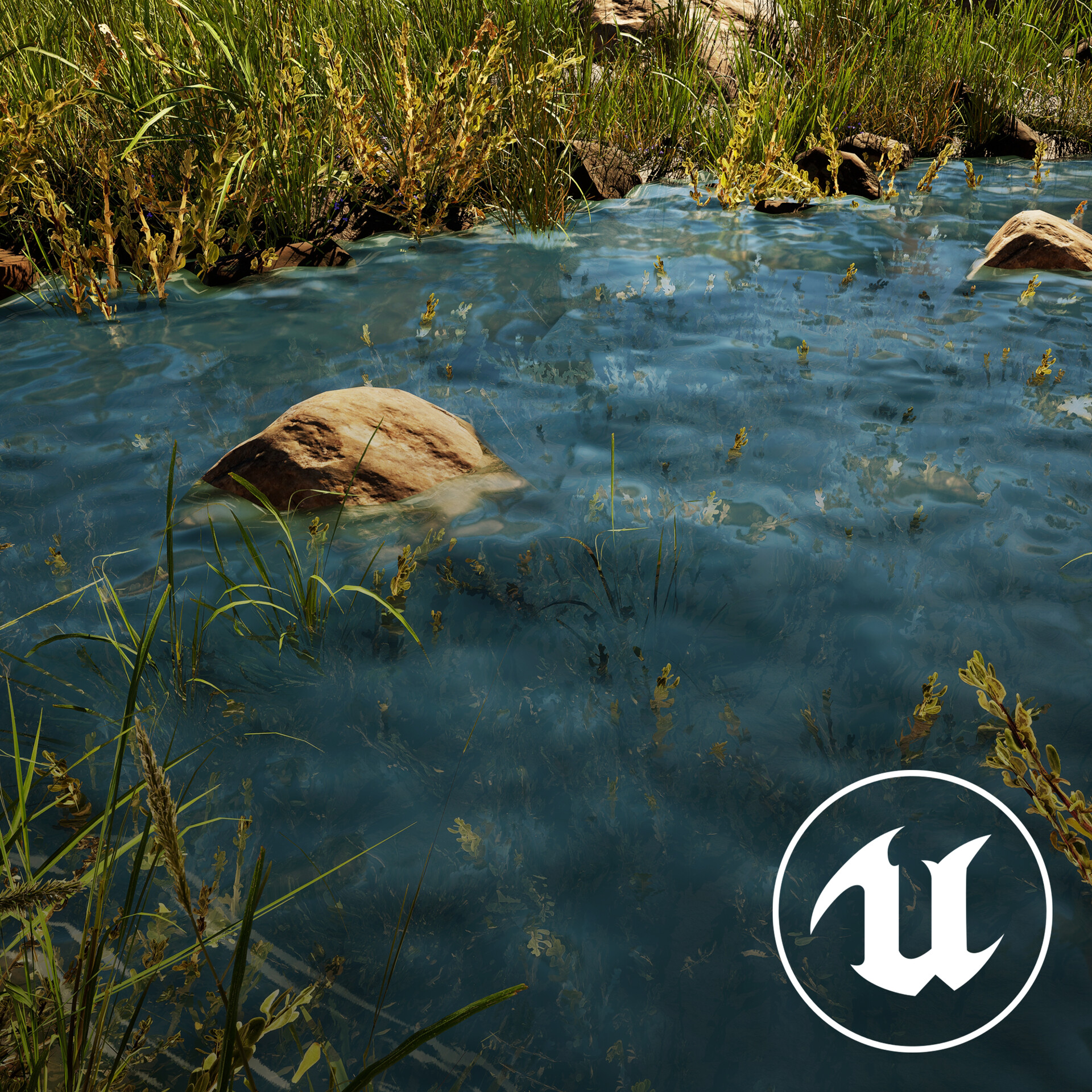 ArtStation - Unreal Engine 5 - Water Material