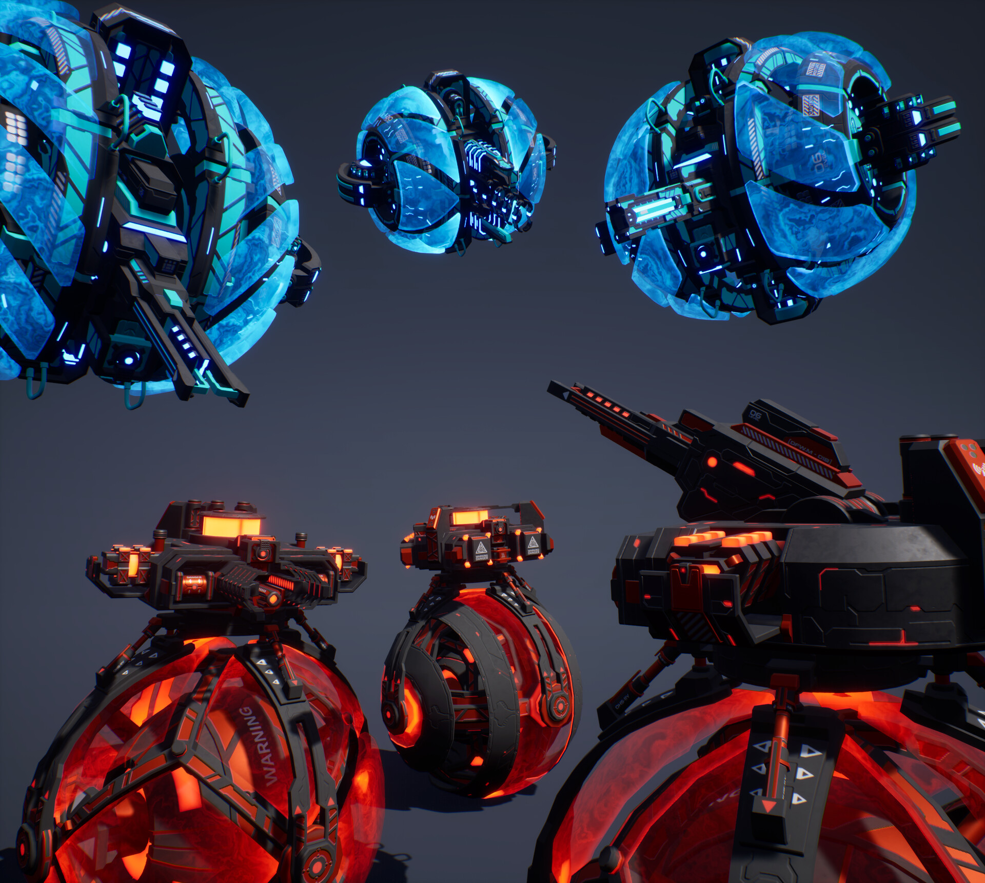 ArtStation - Drones - Boiling Steel