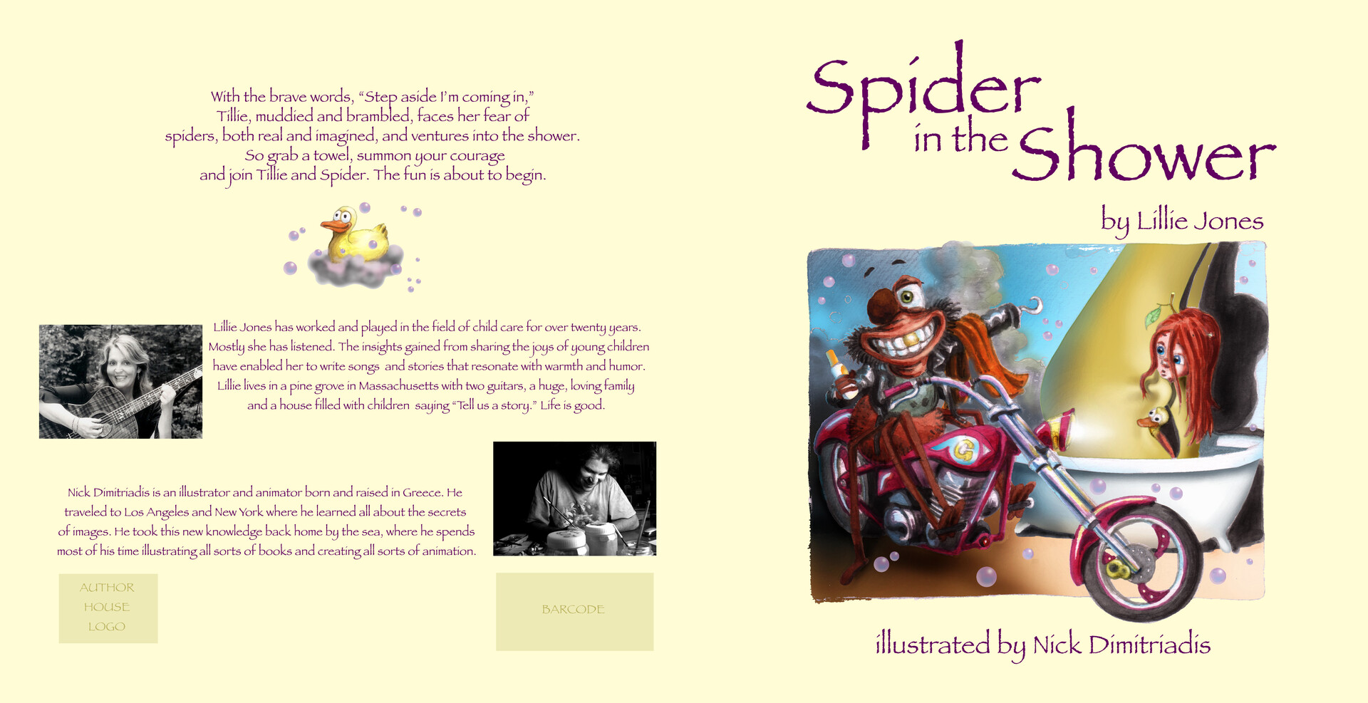 ArtStation - Spider in the shower