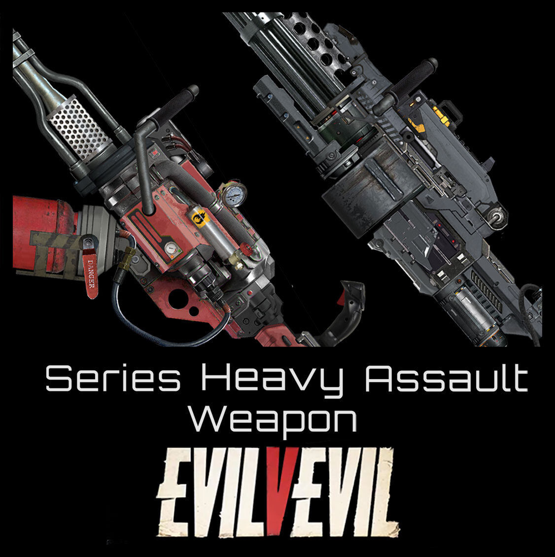 ArtStation - Series Heavy Assault Weapon