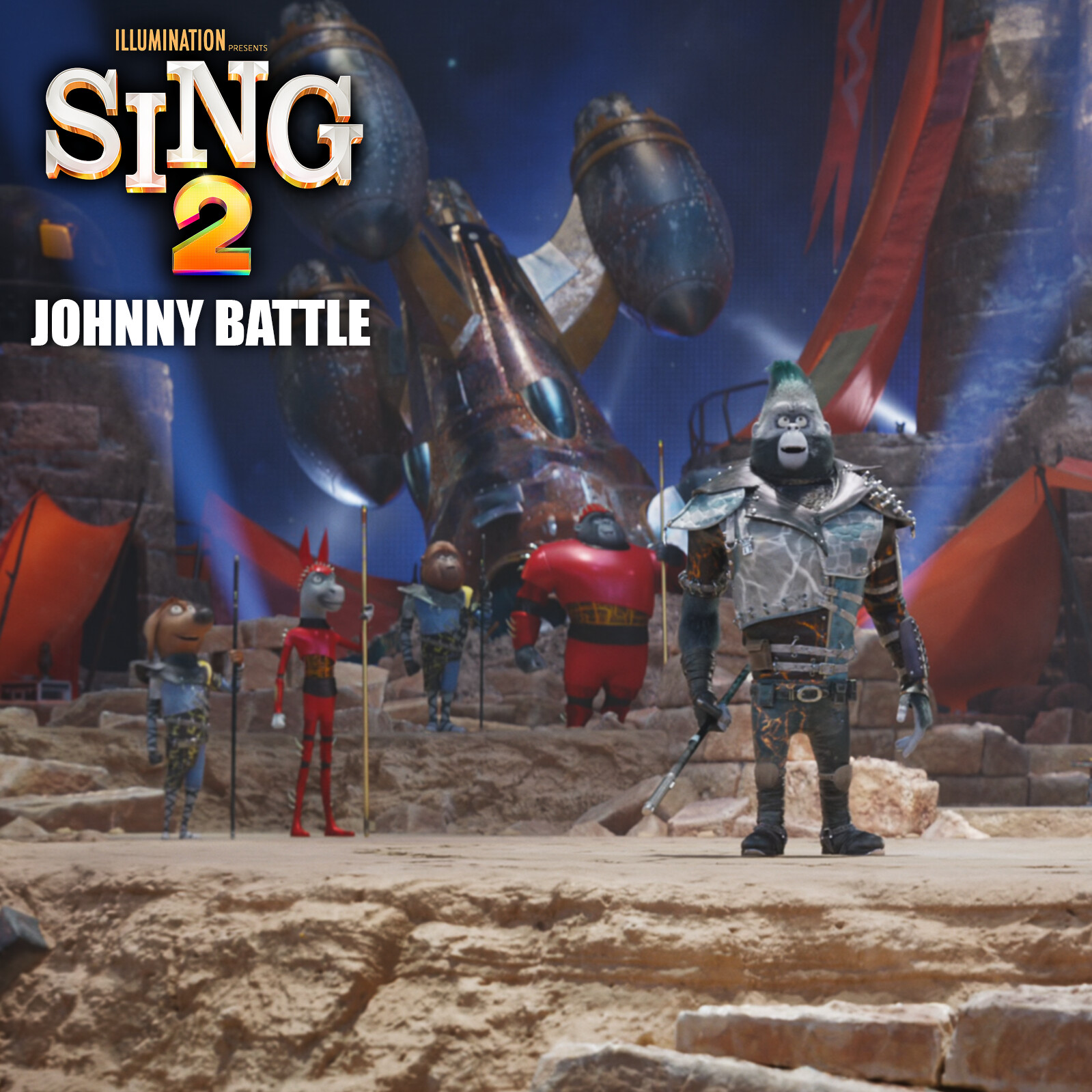 ArtStation - Sing 2 - Johnny Final Battle