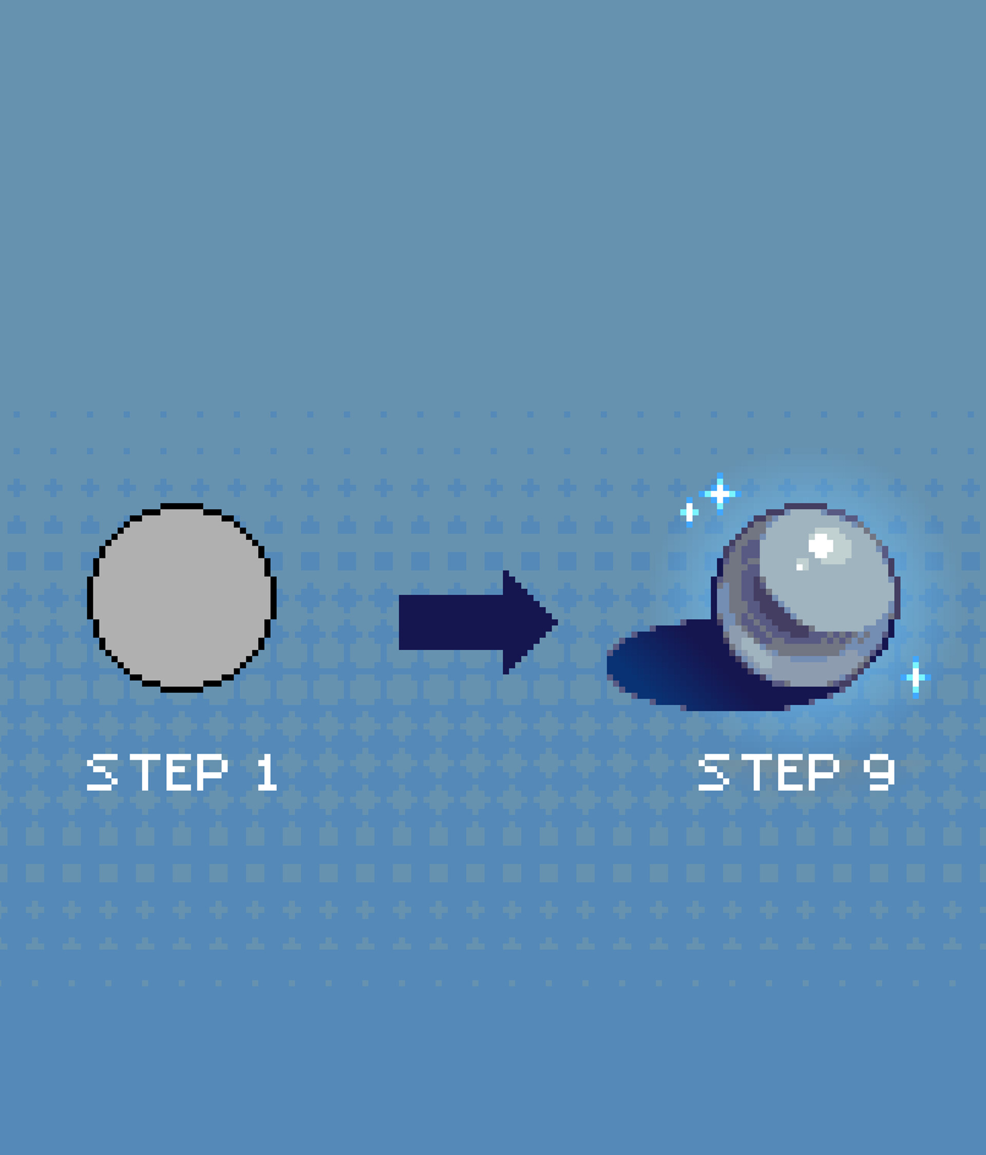 ArtStation - Pixel Art Tutorial - Sphere Shading