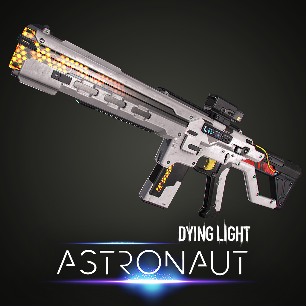 ArtStation - Dying Light Astronaut DLC - Rifle SciFi