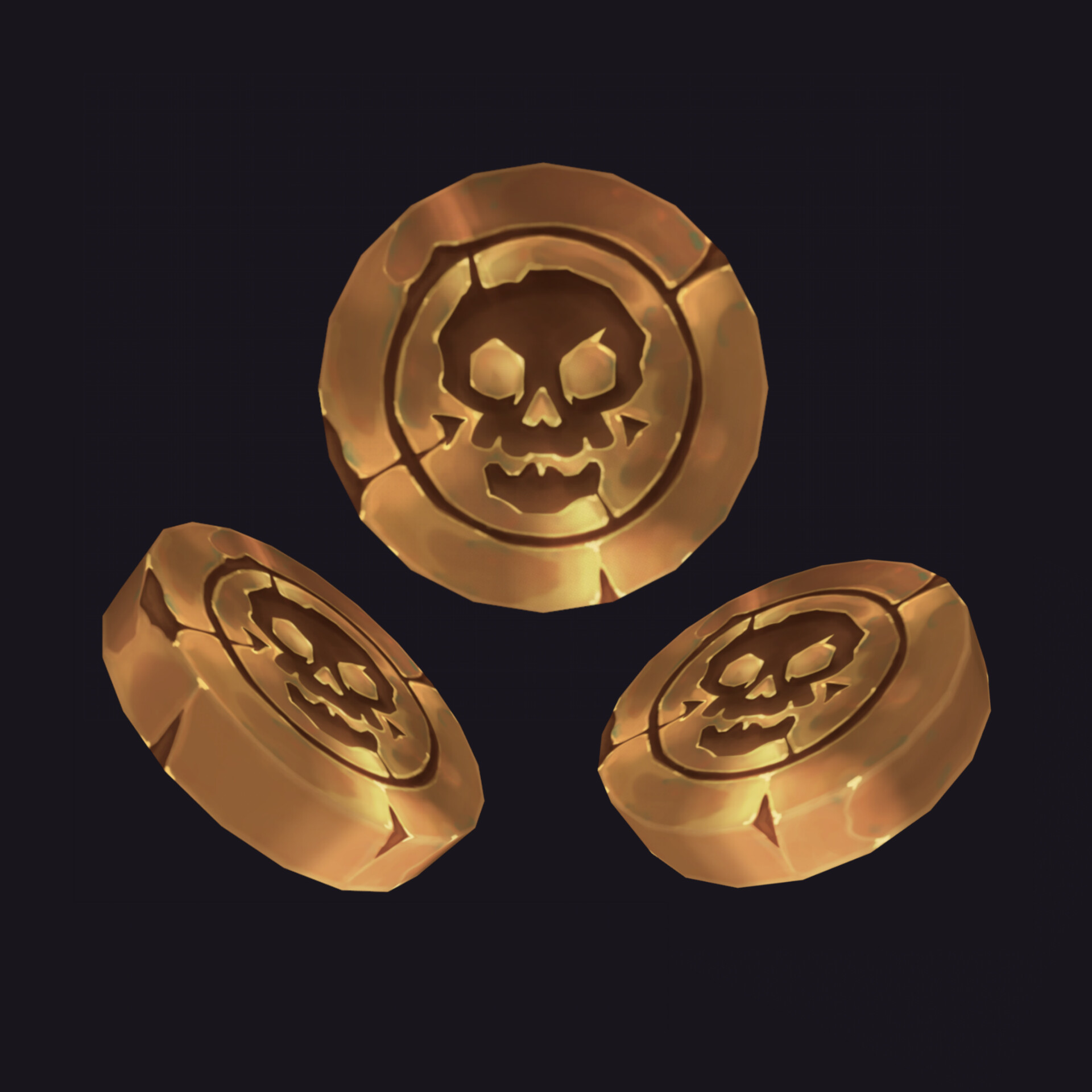 ArtStation - Pirate Coins