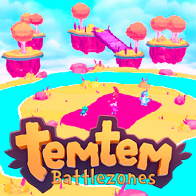 ArtStation - Temtem - Battlezones