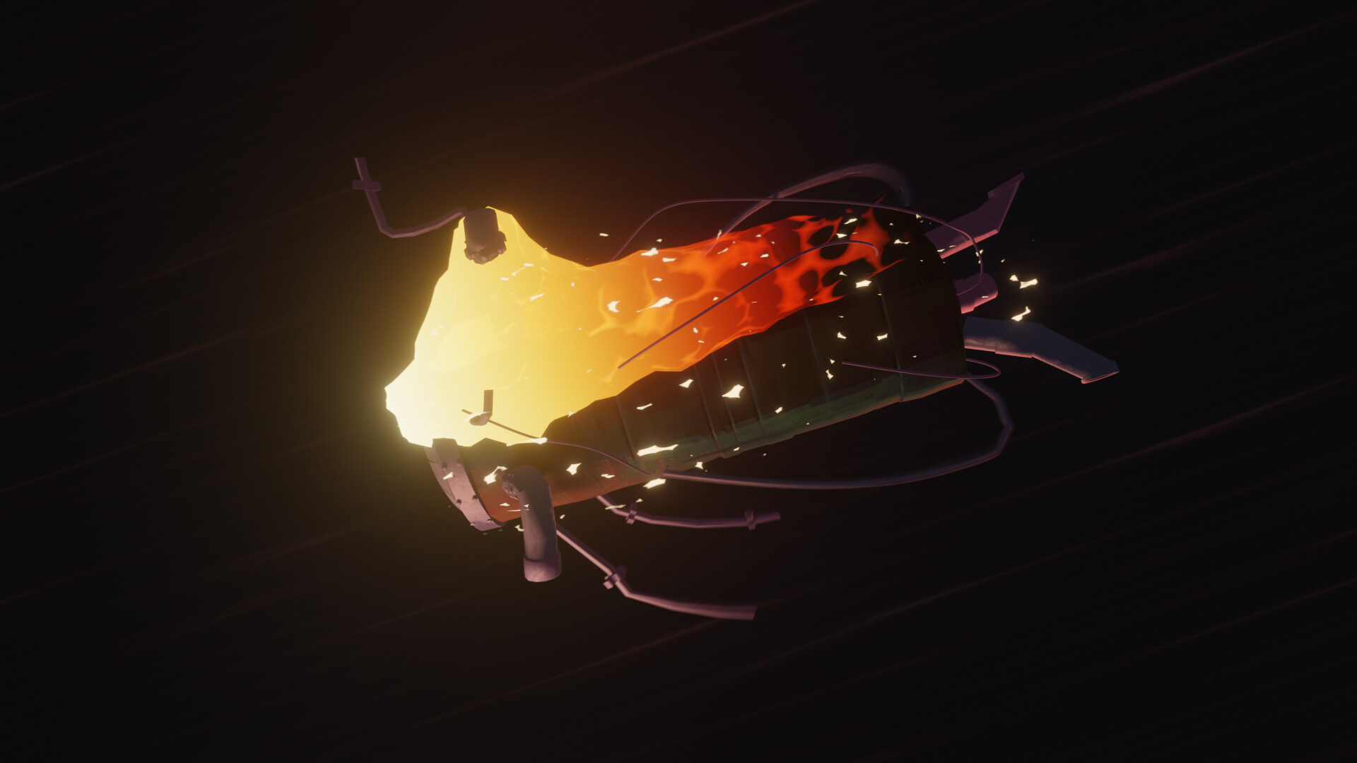 ArtStation - stylized flame animation