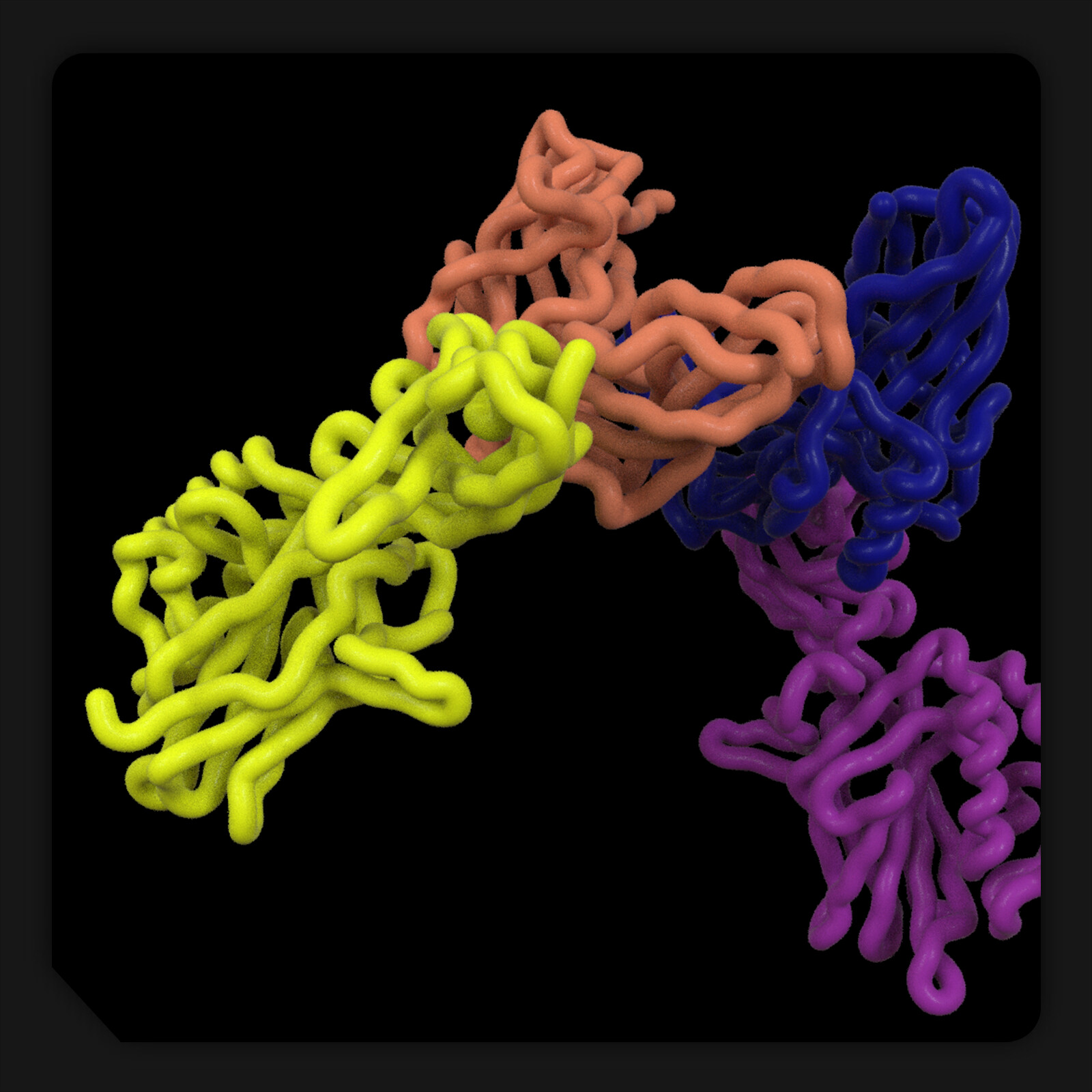 ArtStation - Houdini Protein Visualisation using PBD files from World ...