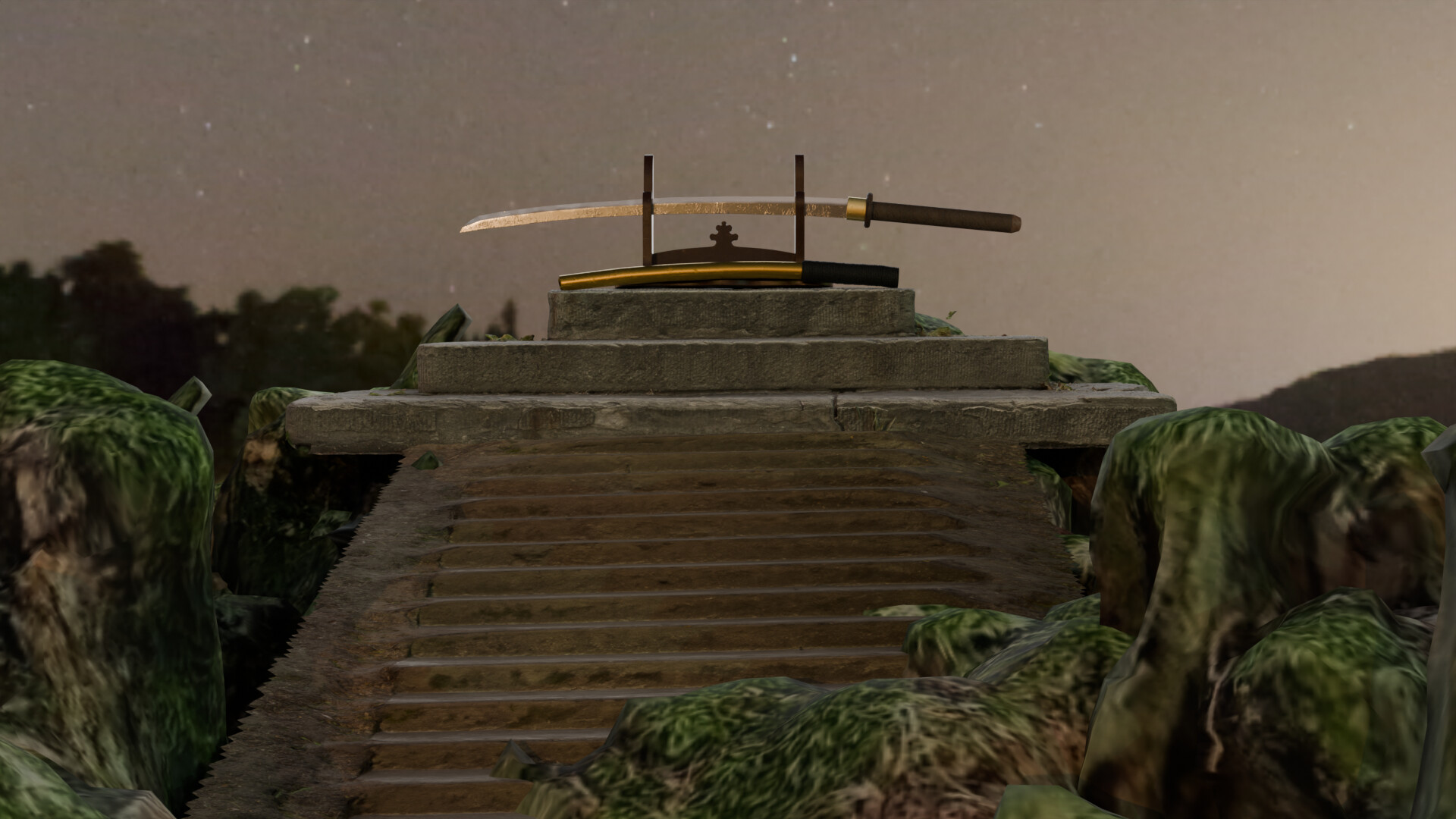 ArtStation - hidden Sword