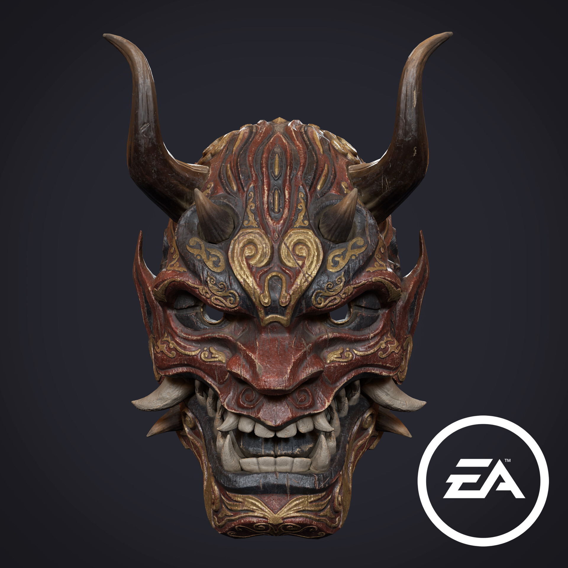 ArtStation - Japanese Mask