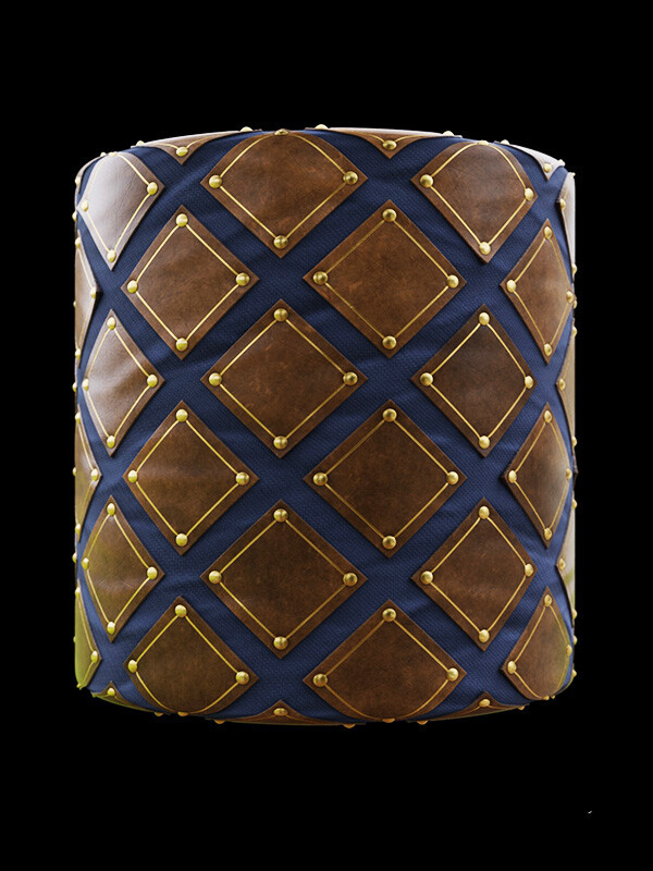ArtStation - Diamond Leather Patches