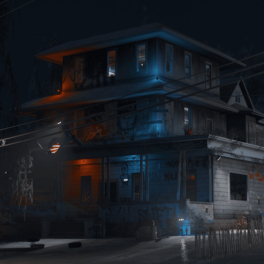 ArtStation - MLO GTA V Drug den interior (FiveM)