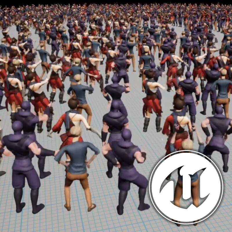 Olivier Dral - Large Crowds System