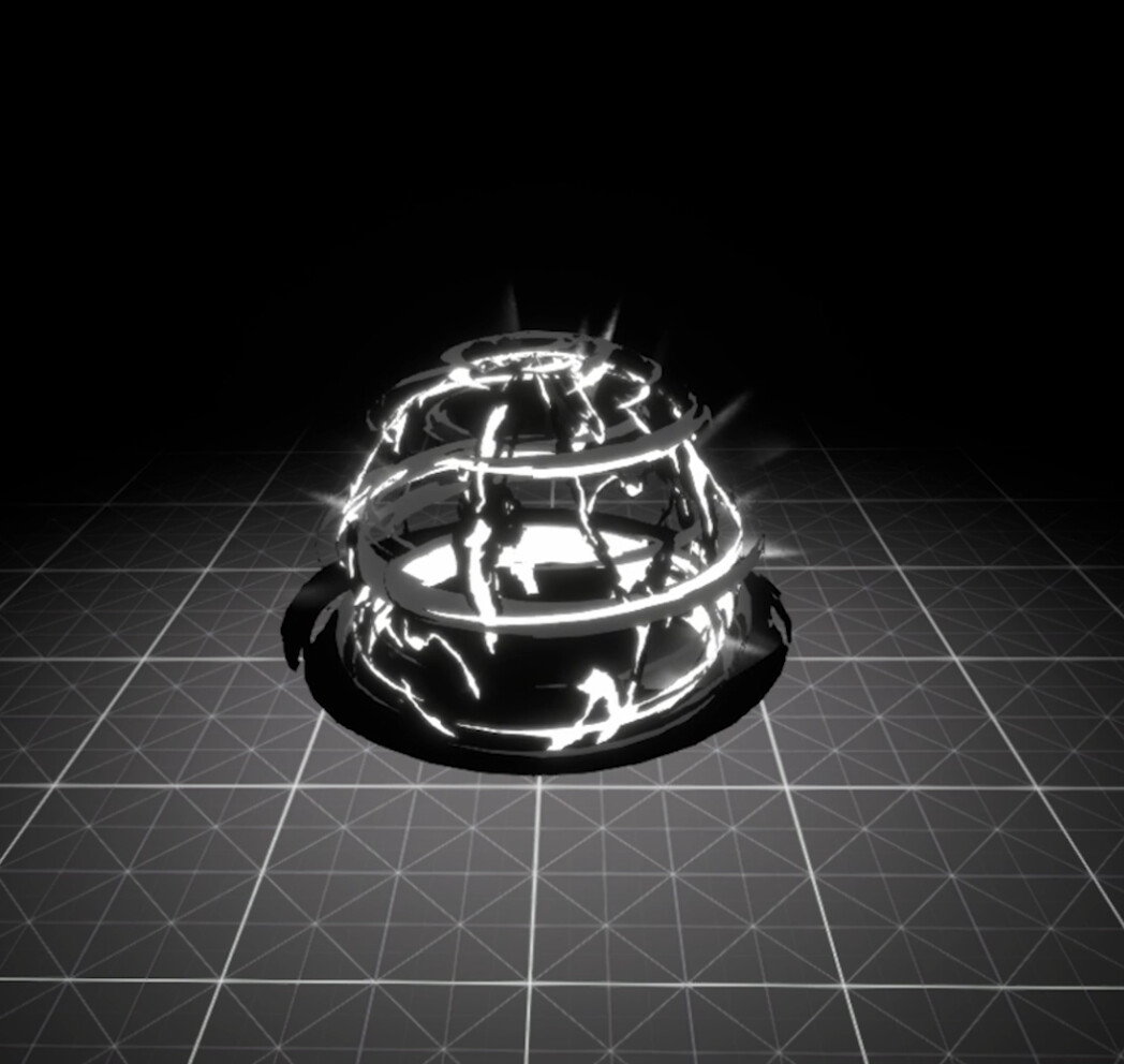 ArtStation - Magic Sphere B&W - Unreal Engine