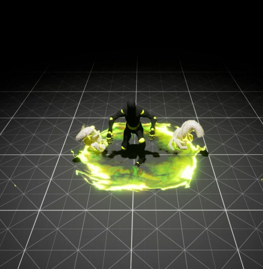 ArtStation - VFX Nature Fire Roots - Unreal Engine