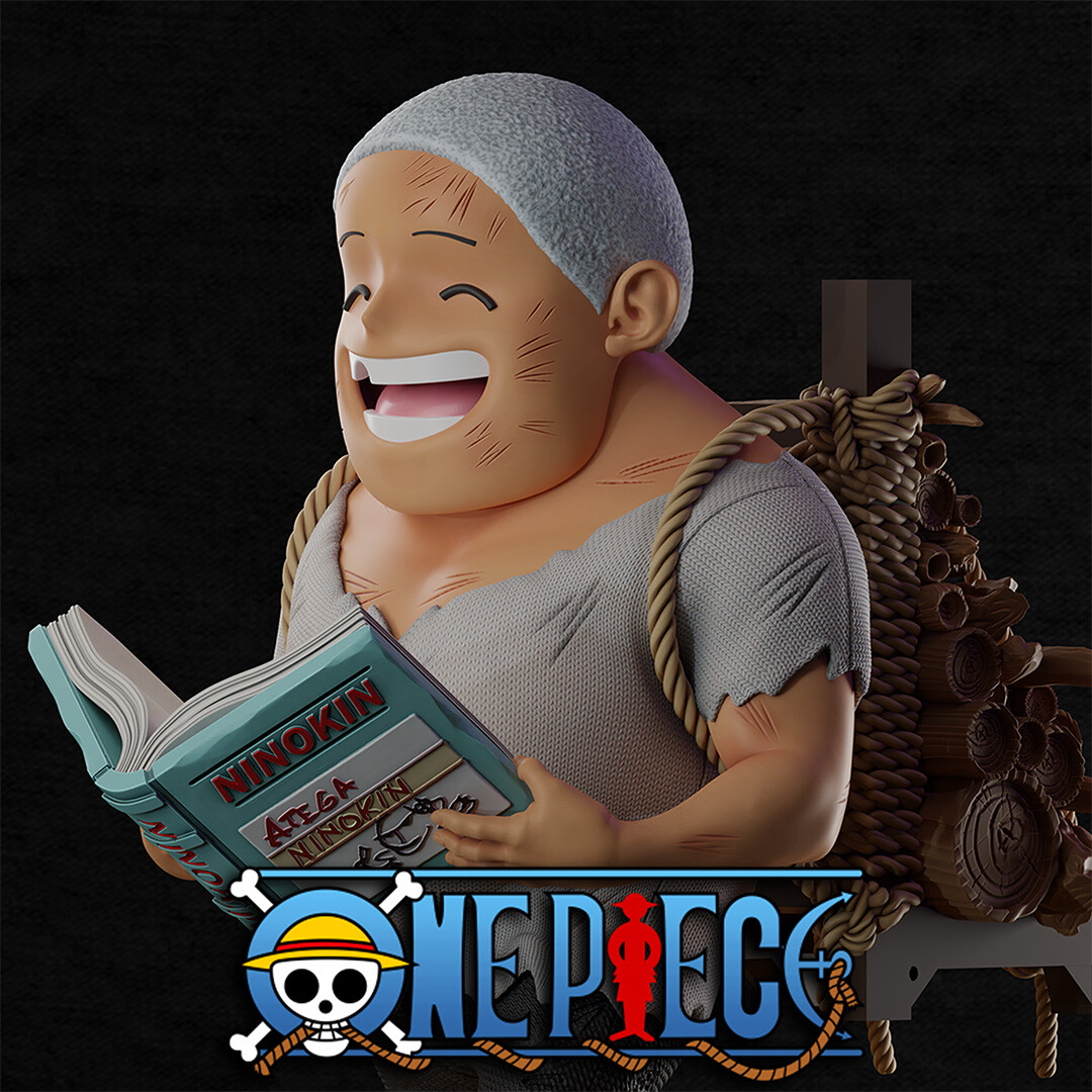 ArtStation - Bartholomew Kuma Kid - Fan Art