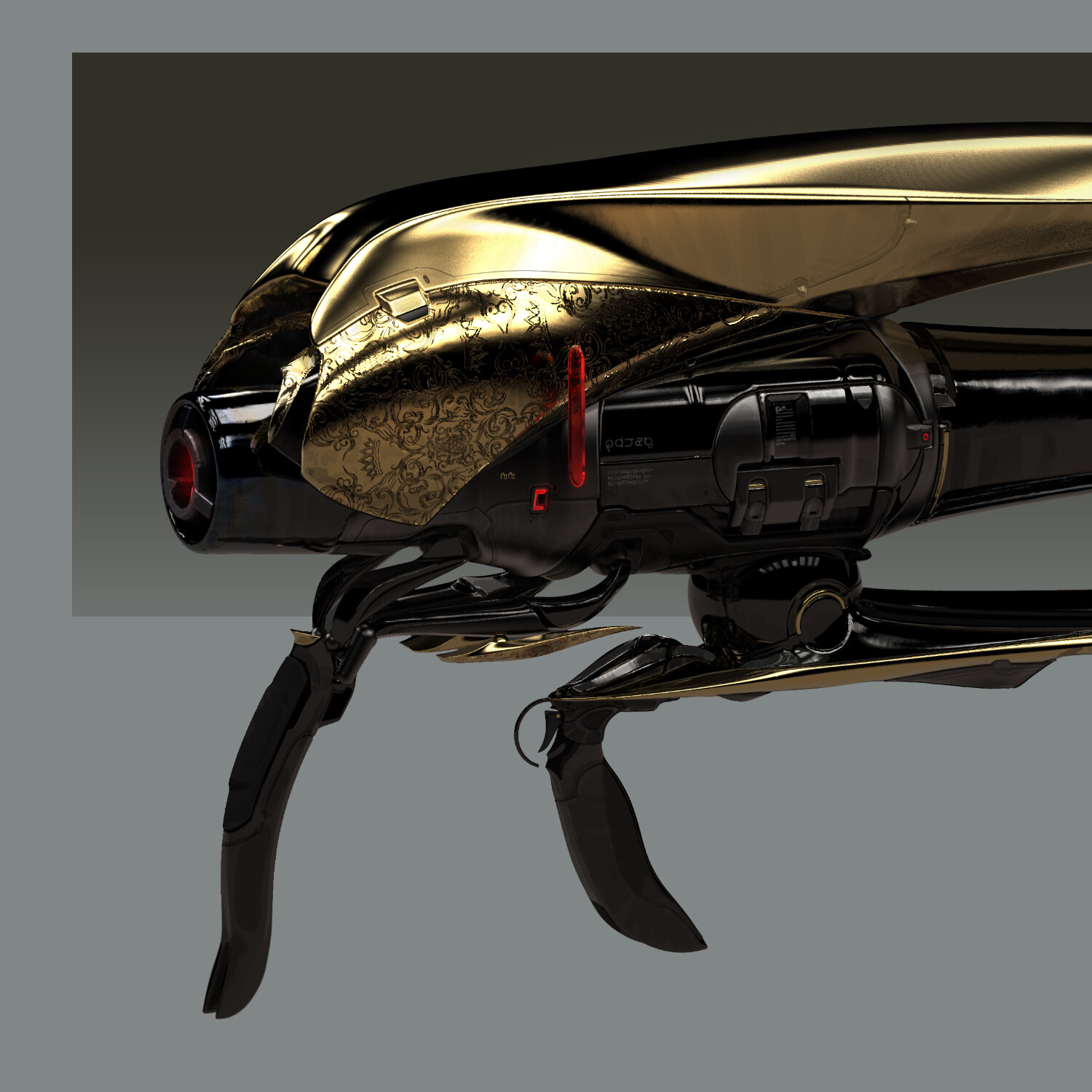 ArtStation - Ornate Rocket Launcher