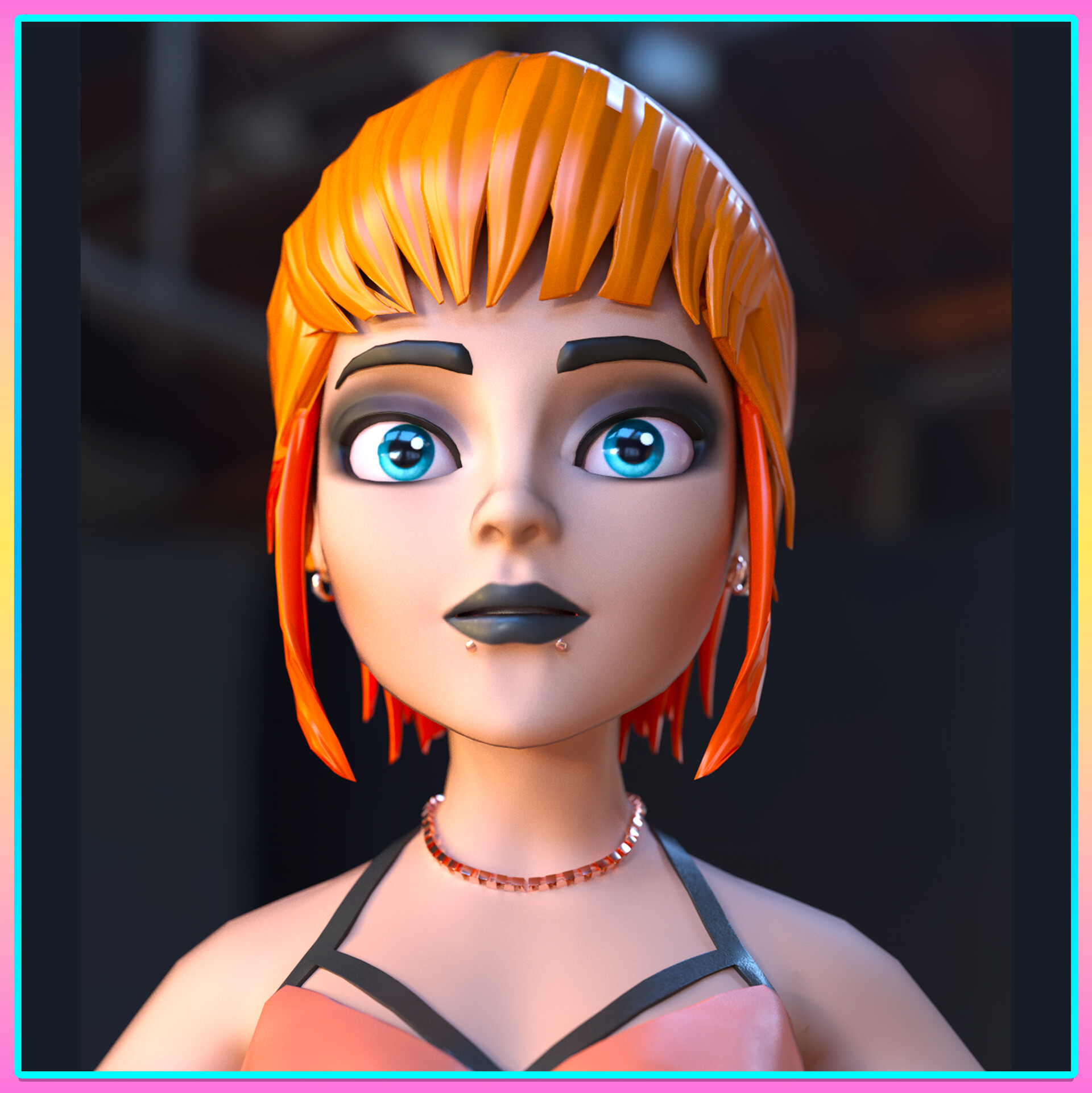 ArtStation - Characters for Mobile Makeover Game - Kate